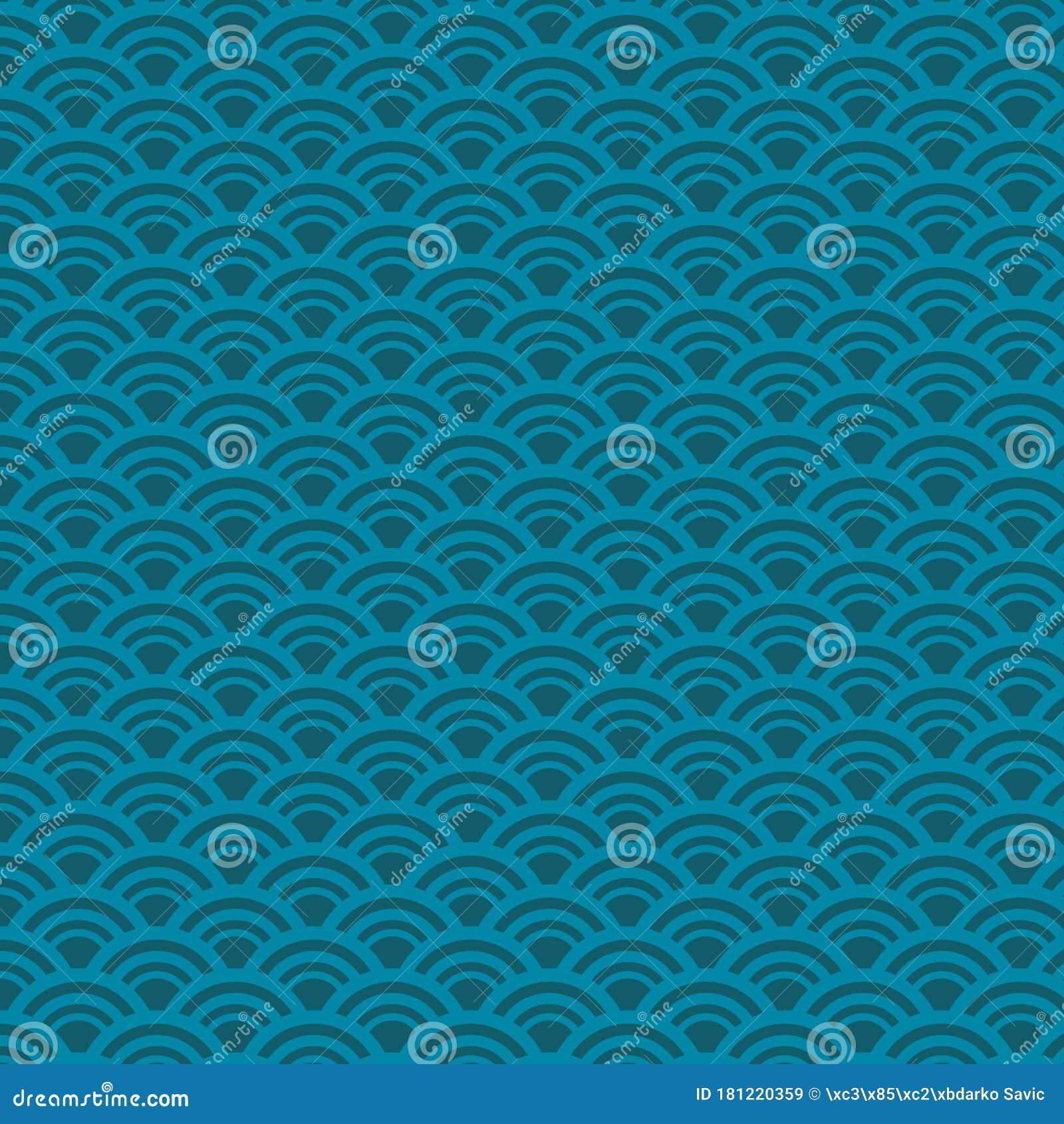 Blue Japanese Pattern Vector Background Stock Vector - Illustration of ...