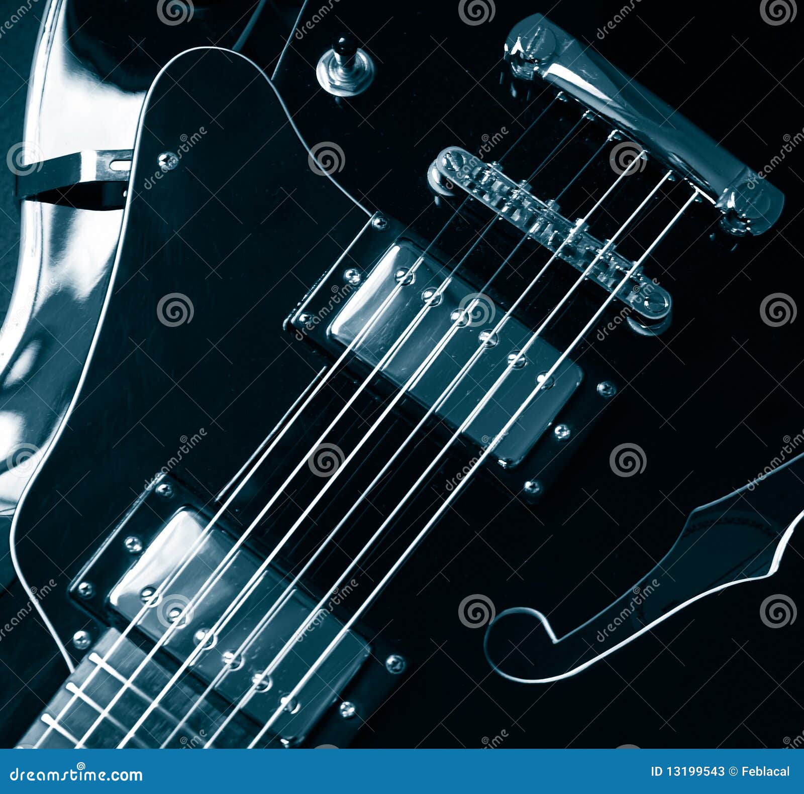 Blue jazz stock image. Image of instrument, hobbies, guitar - 13199543
