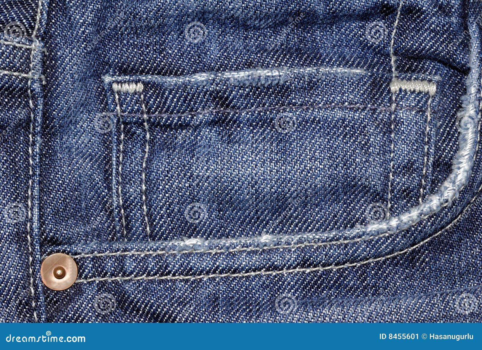 Blue jean stock image. Image of cloth, fabric, rivet, color - 8455601