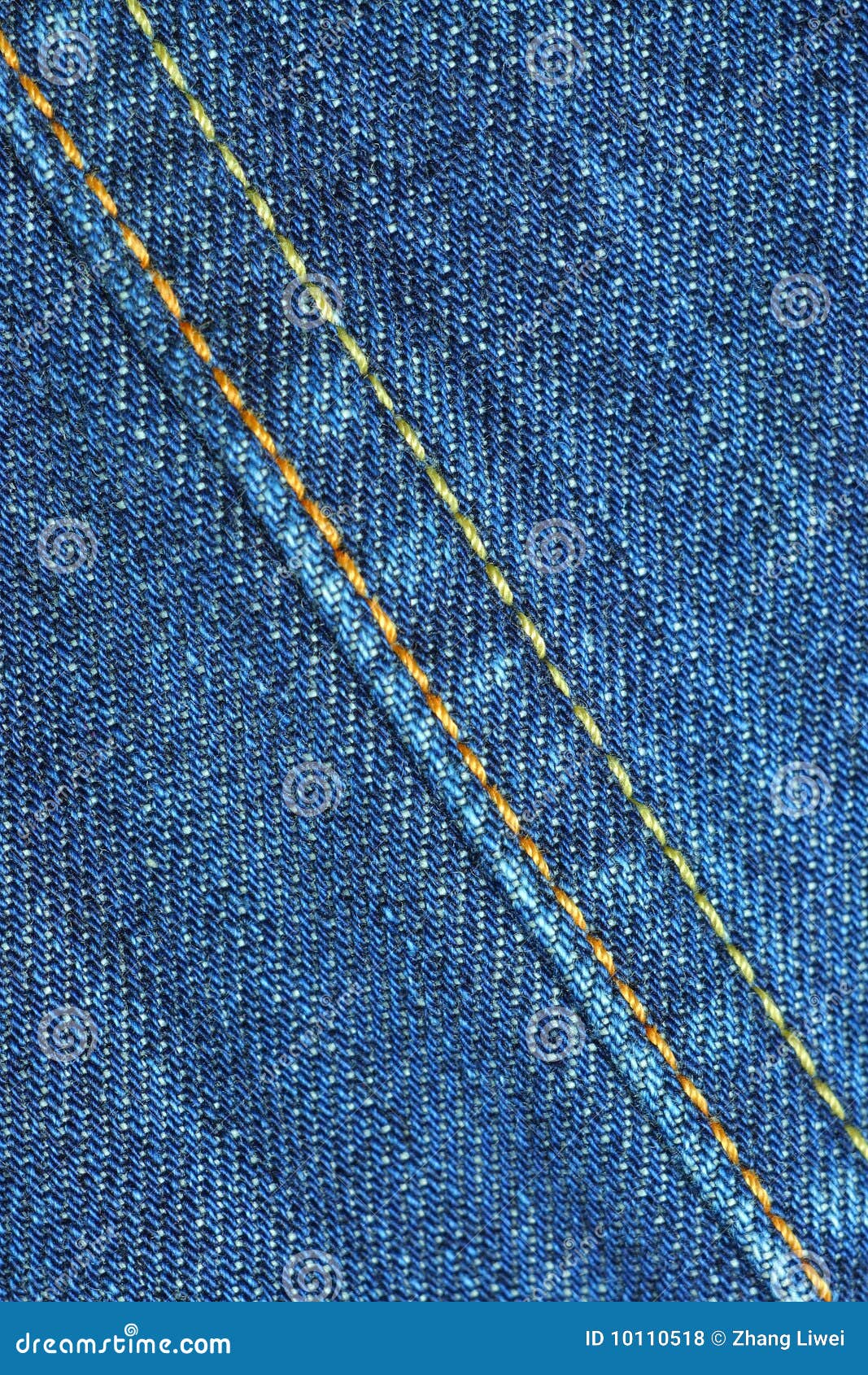 Blue jean seams stock photo. Image of back, fabric, design - 10110518