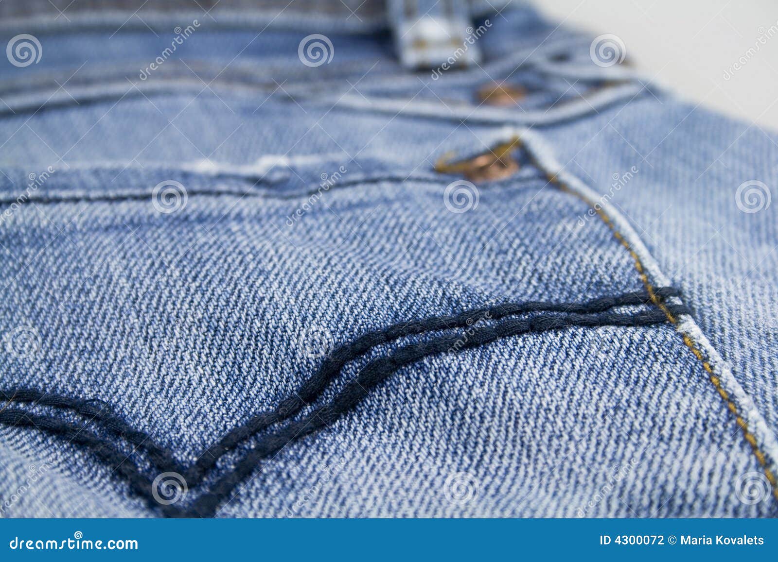 Blue jeans stock photo. Image of detail, clothing, denim - 4300072