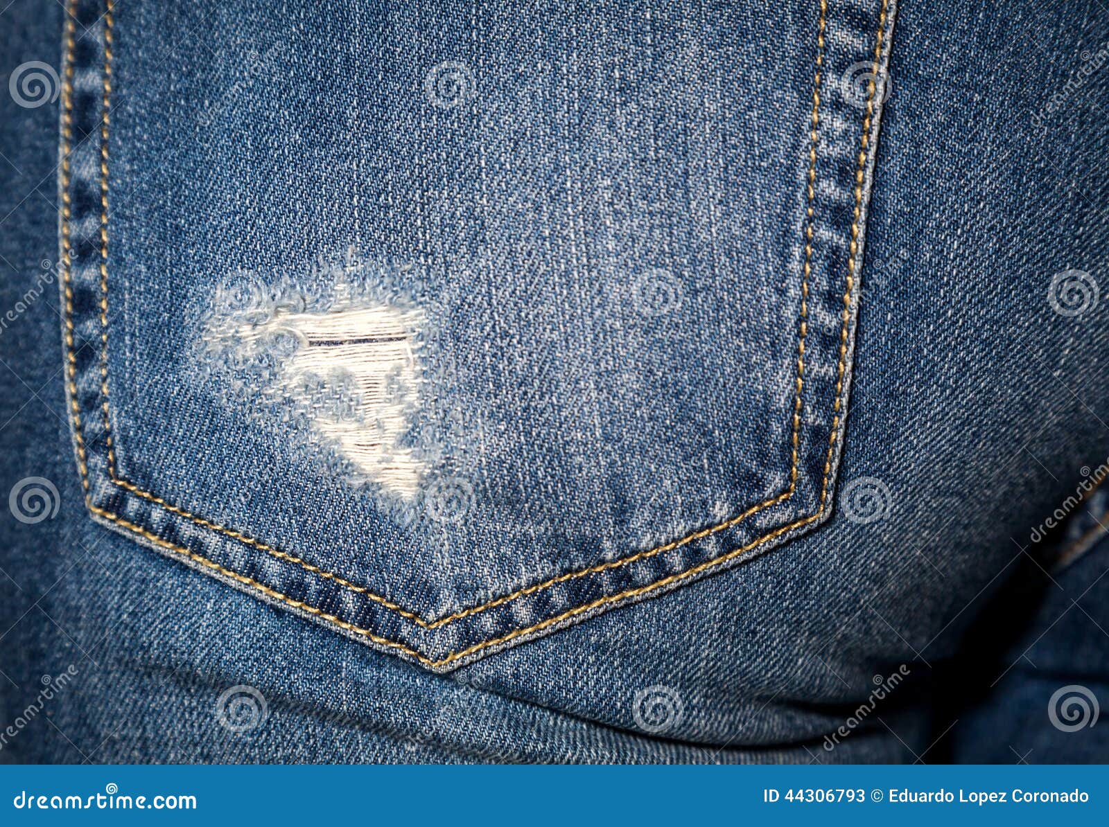 Blue Jeans stockbild. Bild von baumwolle, jeans, gewebe - 44306793