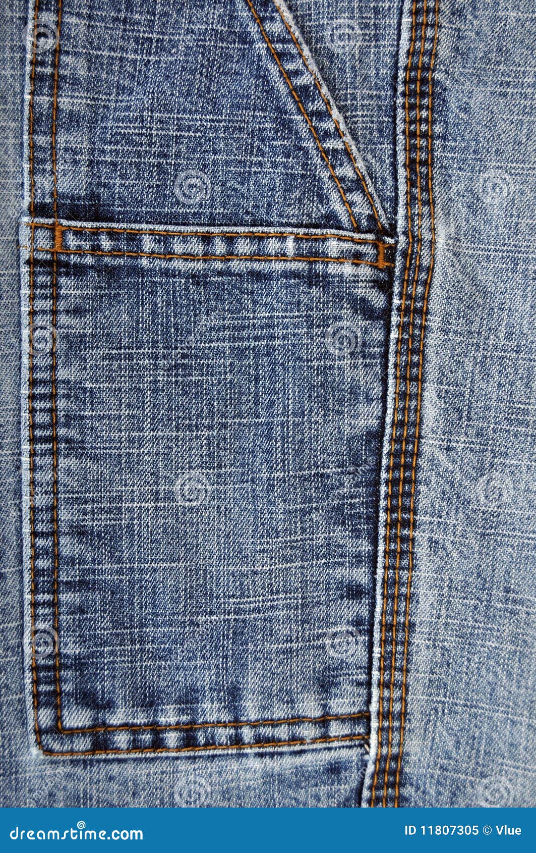 Blue Jeans Close Up of Stitching Stock Image - Image of neat, stitching ...