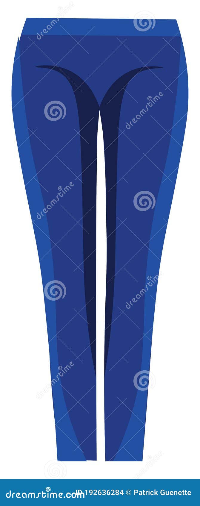 Blue Jeans, Illustration, Vector Stock Vector - Illustration of jeans ...