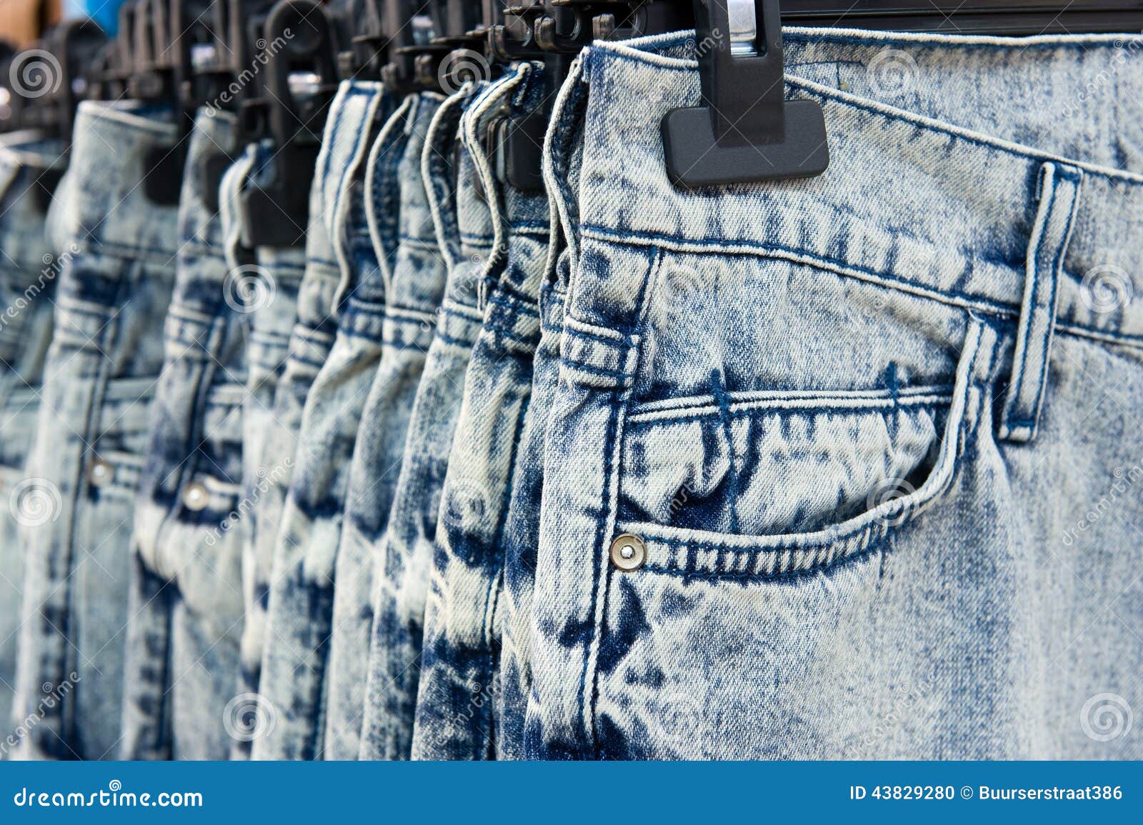 Blue jeans stock photo. Image of textile, bluejeans, outfit - 43829280