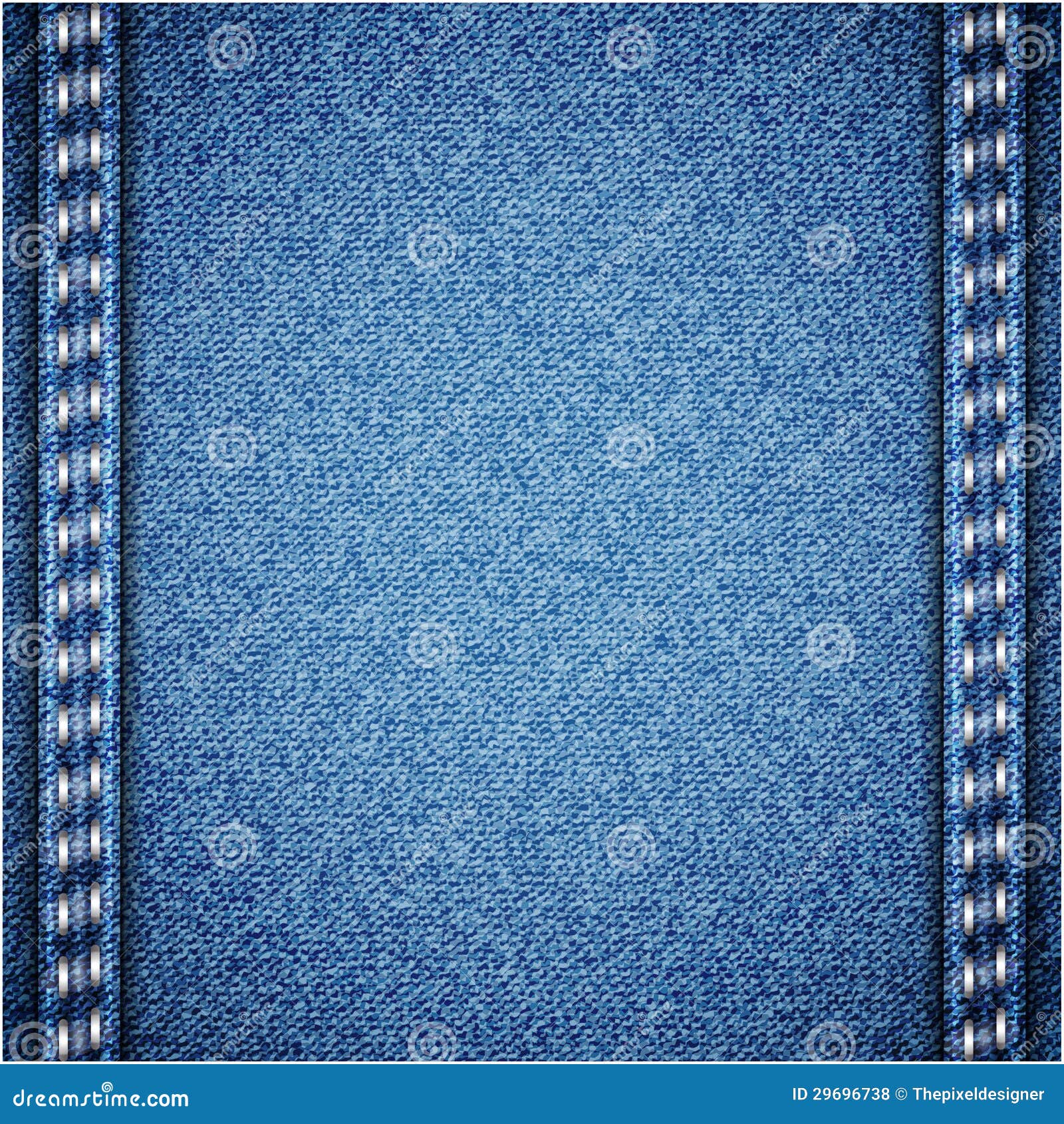 Blue Jeans Realistic Denim Texture Stock Vector - Illustration of jeans ...