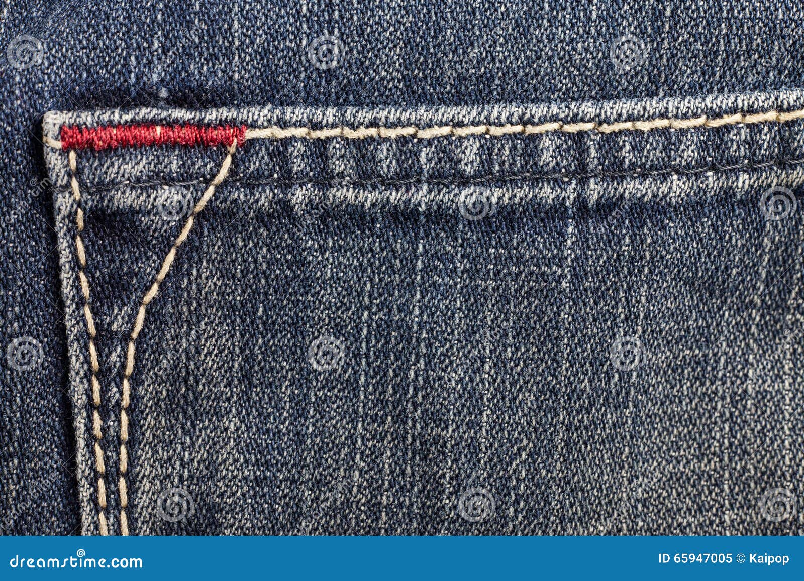 Blue jeans sewing line stock image. Image of closeup - 65947005