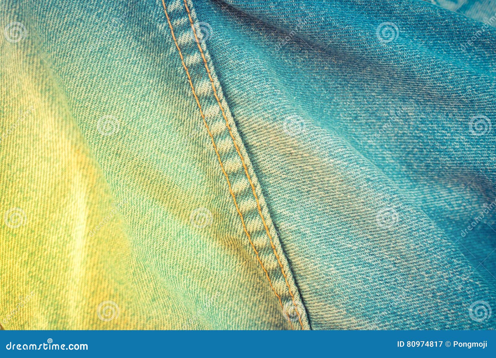 Jeans Stitch Texture Royalty-Free Stock Photo | CartoonDealer.com #42126891