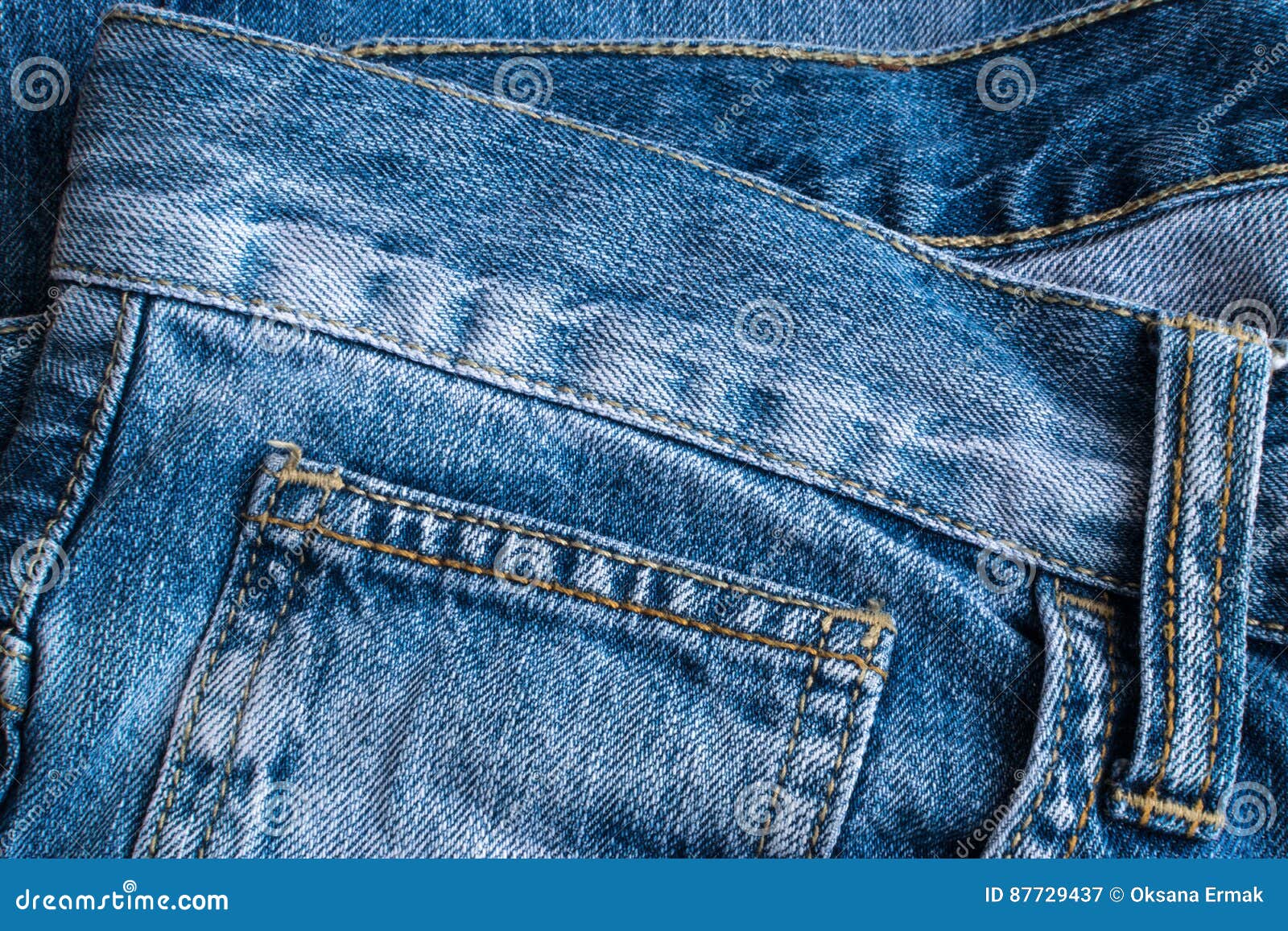 Blue Jeans and Stitches Texture Stock Image - Image of clothing, casual ...