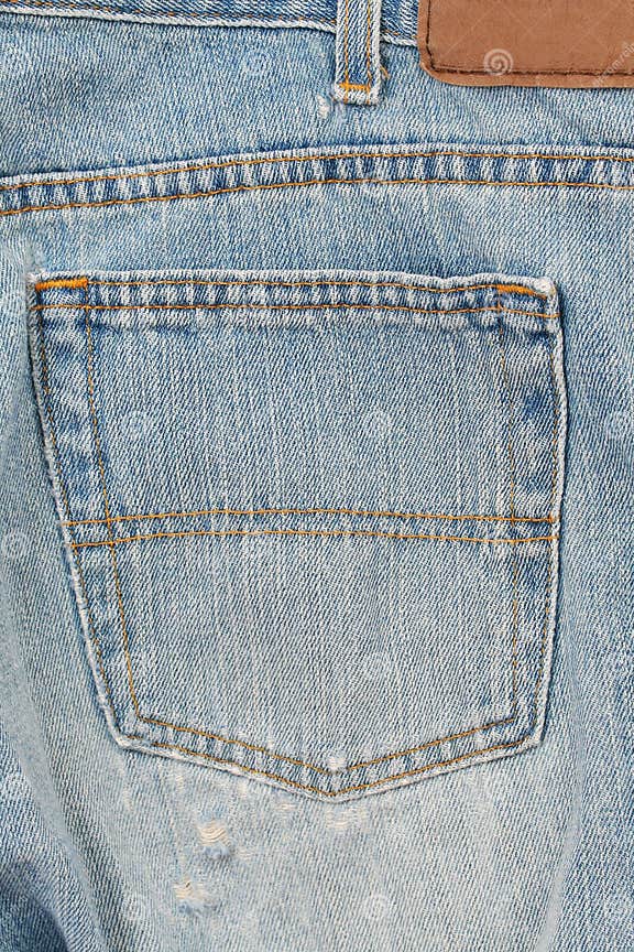 Blue Jeans Tag stock image. Image of blank, rough, worn - 4988081