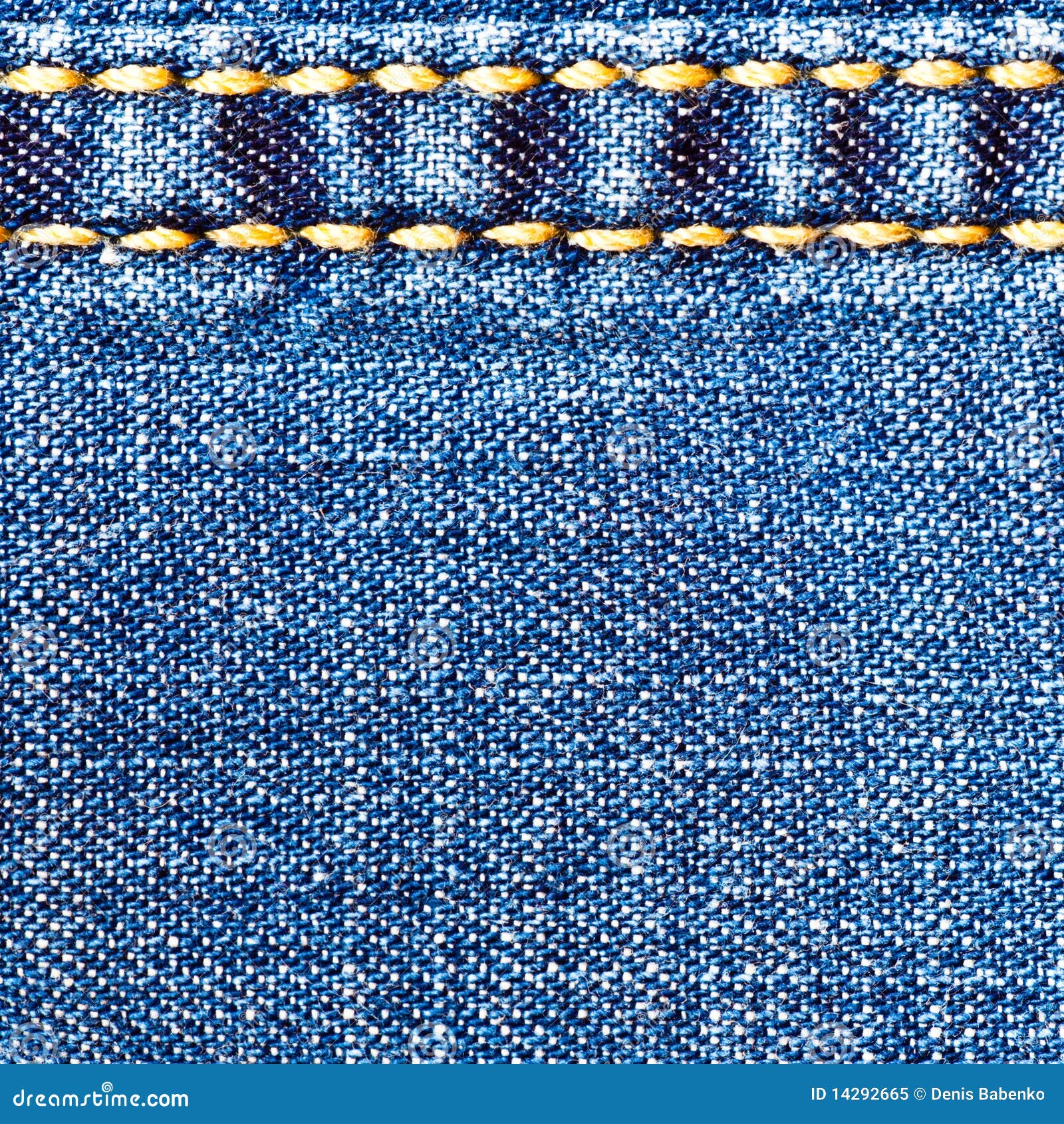 Blue jeans texture stock image. Image of jeans, single - 14292665