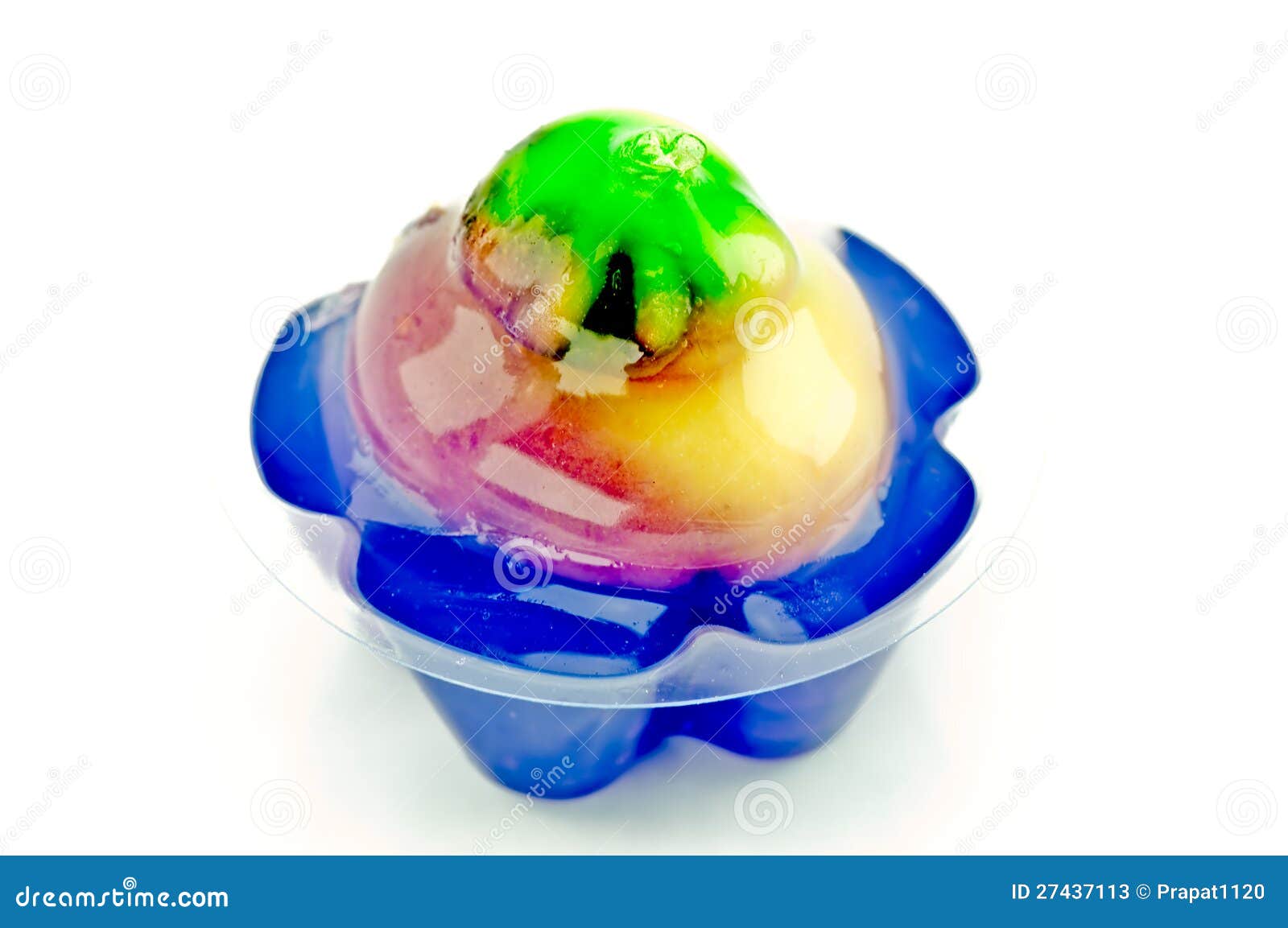 Blue jelly stock image. Image of creative, fresh, fattening - 27437113