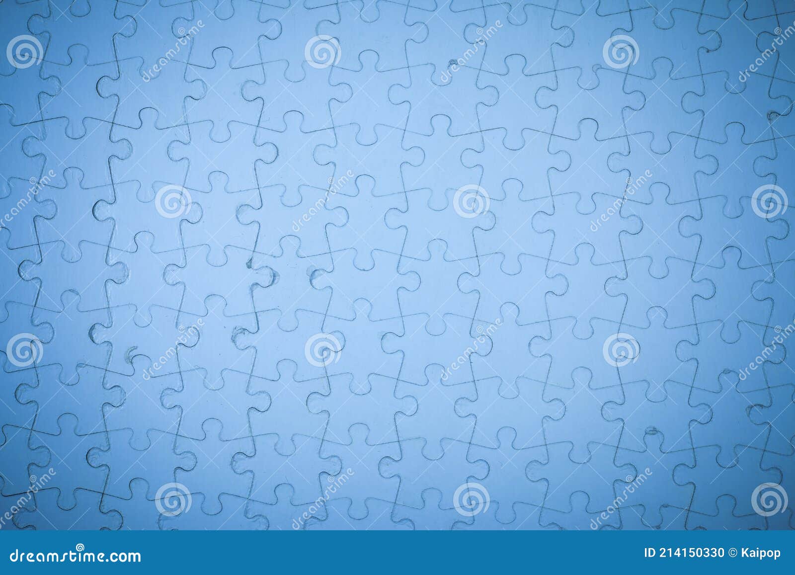 Blue Jigsaw Puzzle Background Stock Photo - Image of puzzle, solution ...