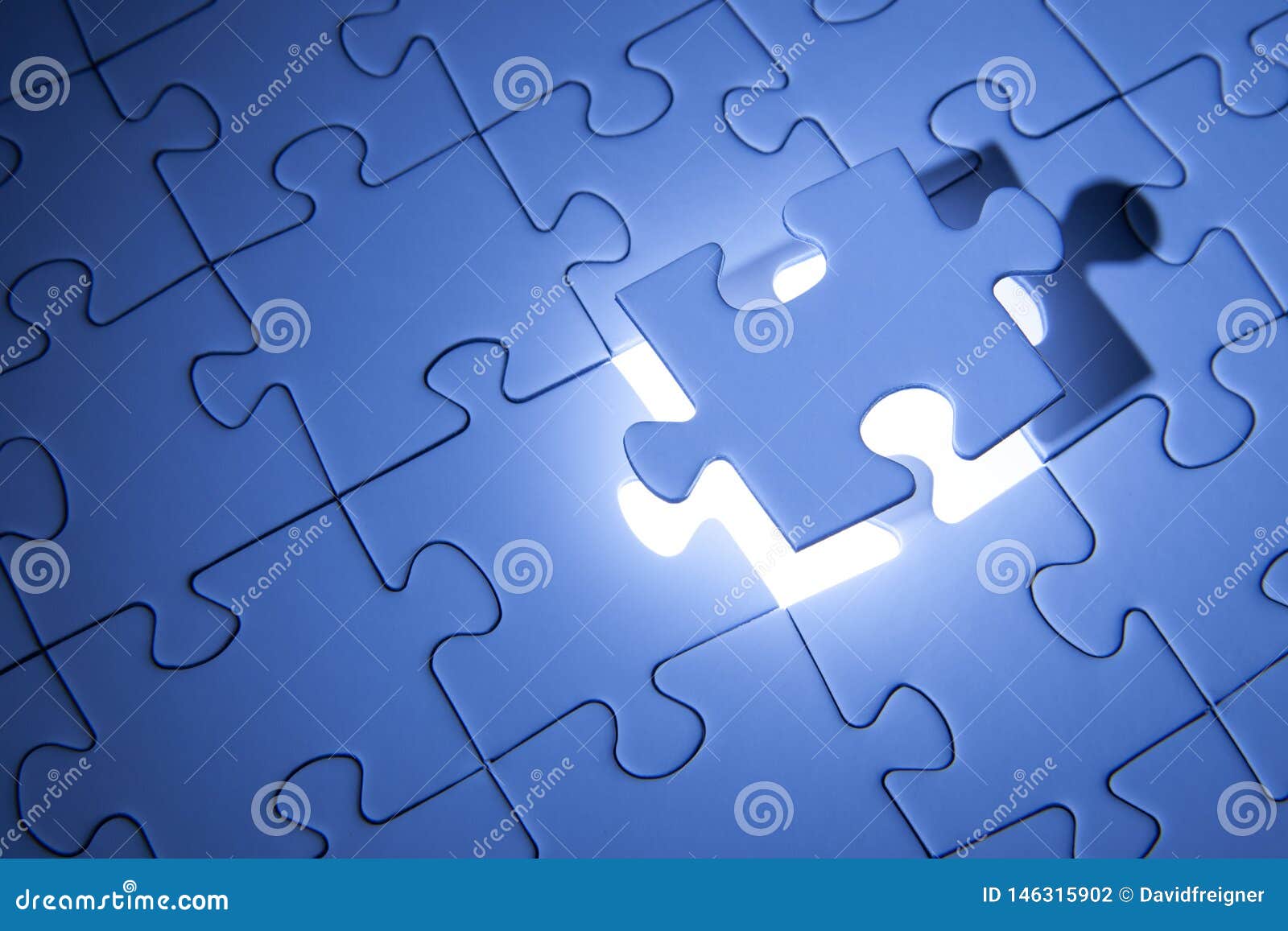 Blue Jigsaw Puzzle. Business Solutions, Solving Problems,science ...