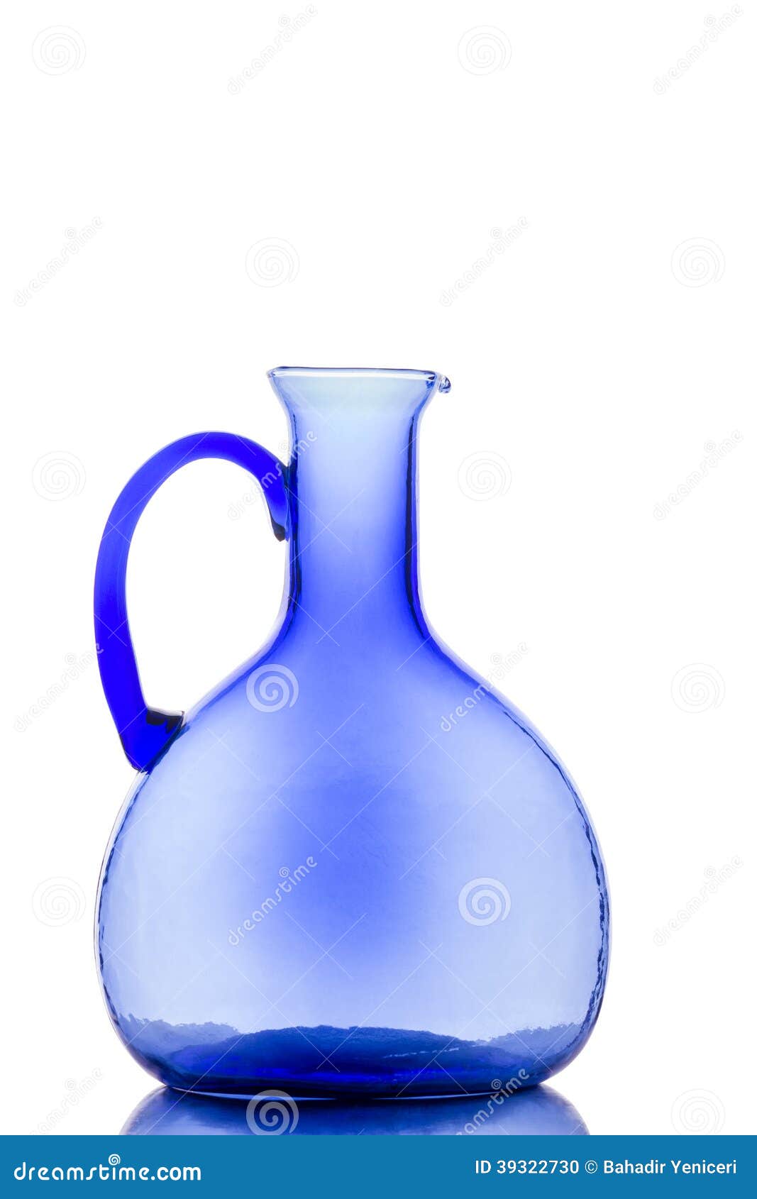 Blue Jug stock photo. Image of formed, decoration, carafe - 39322730