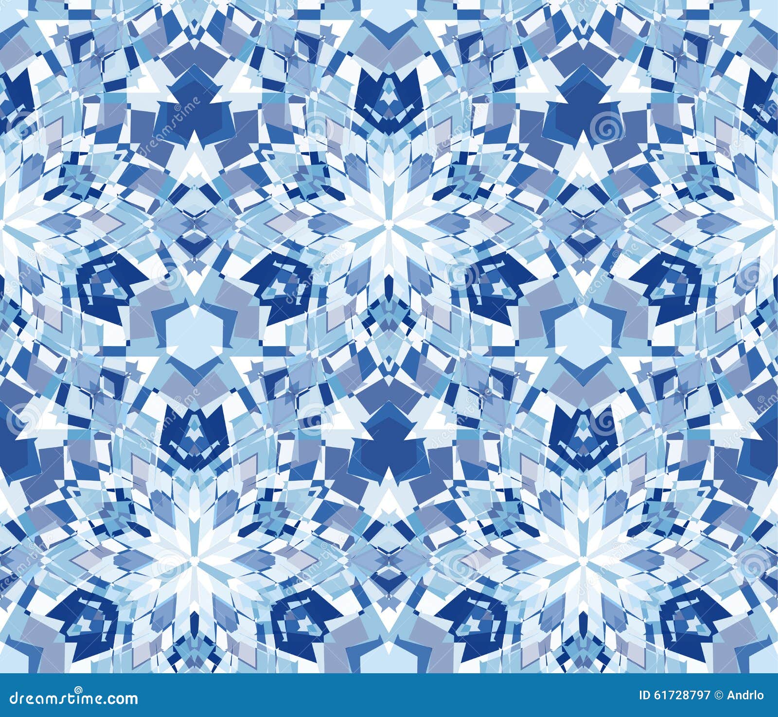 Blue Kaleidoscope Seamless Pattern. Seamless Pattern Composed of Color ... Blue Kaleidoscope Seamless Pattern. Seamless Pattern Composed of Color ...
