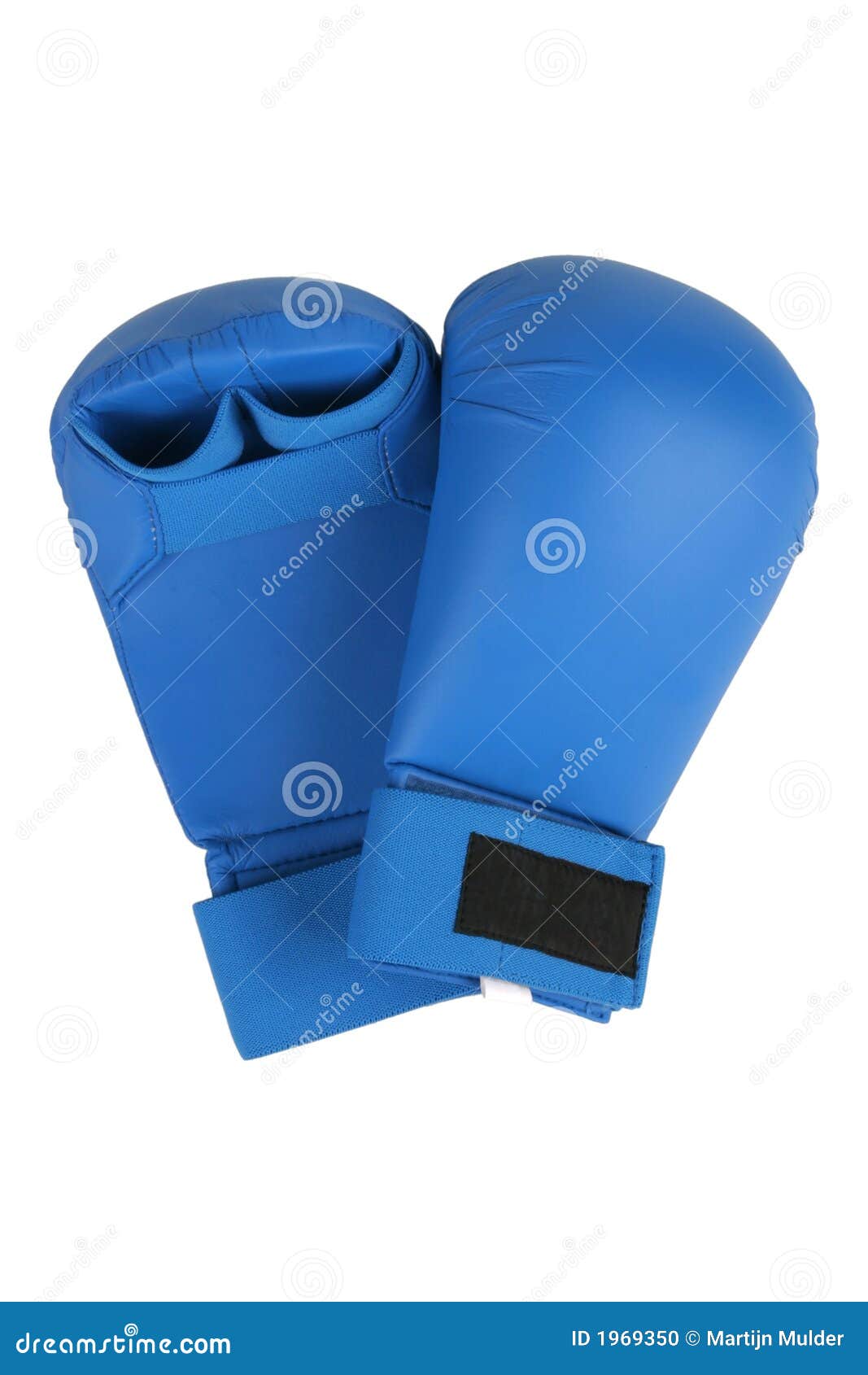 Blue karate gloves stock photo. Image of jitsu, gloves - 1969350