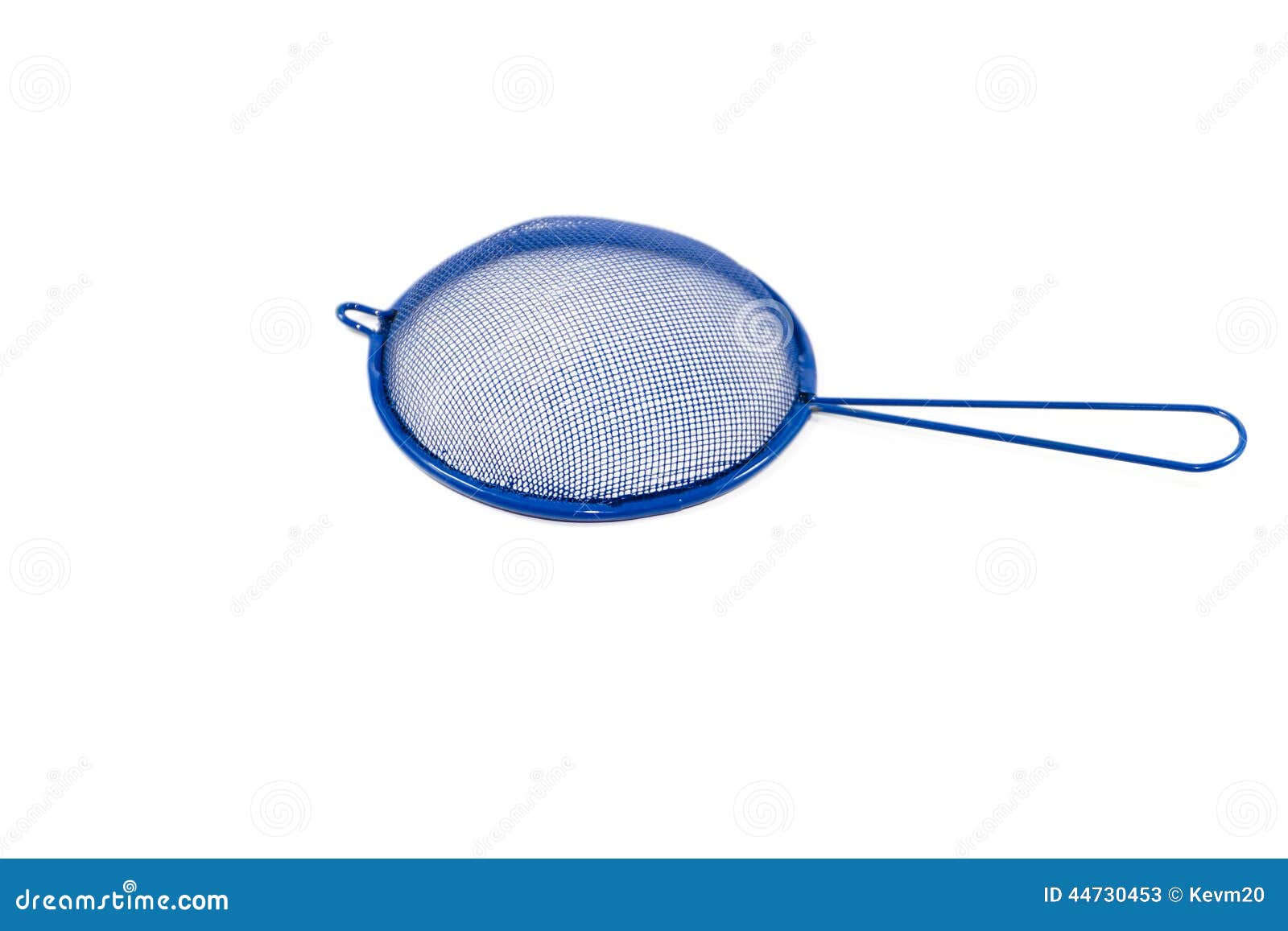 Blue Kitchen Sieve stock image. Image of house, sieve - 44730453