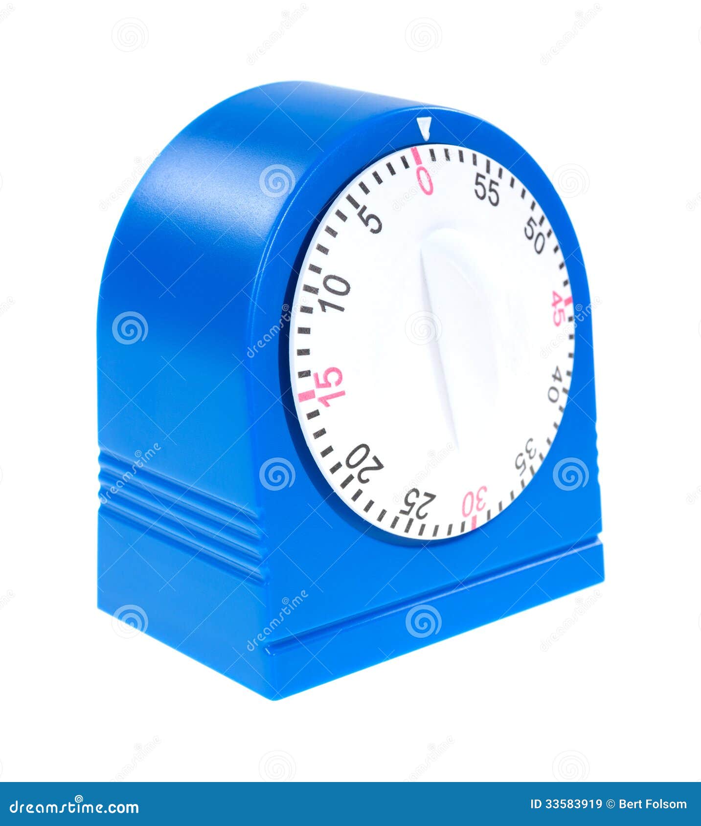Blue kitchen timer stock image. Image of timekeeping - 33583919