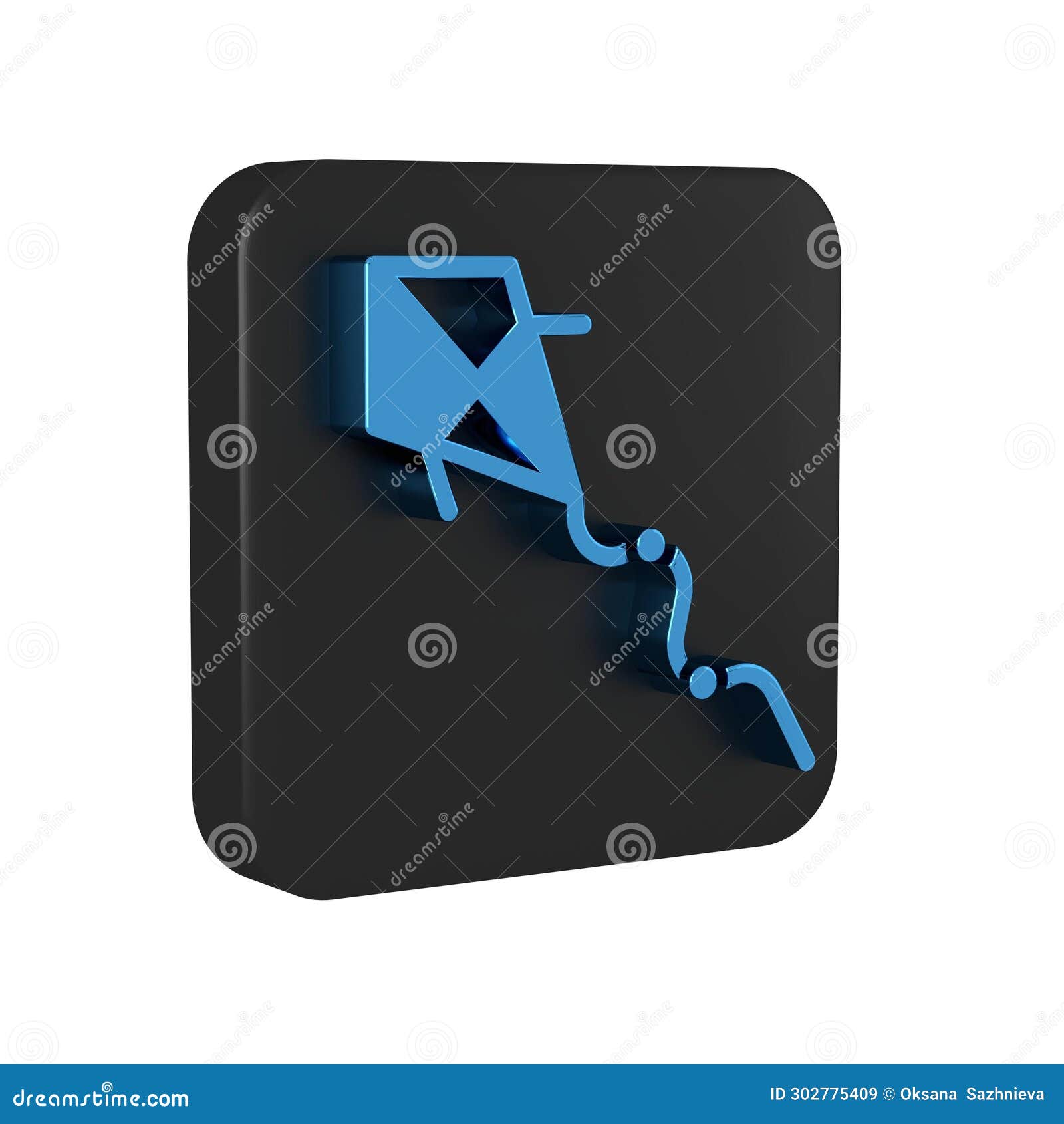 Kite On Transparent Background, Png Illustration, Photorealistic Bright ...