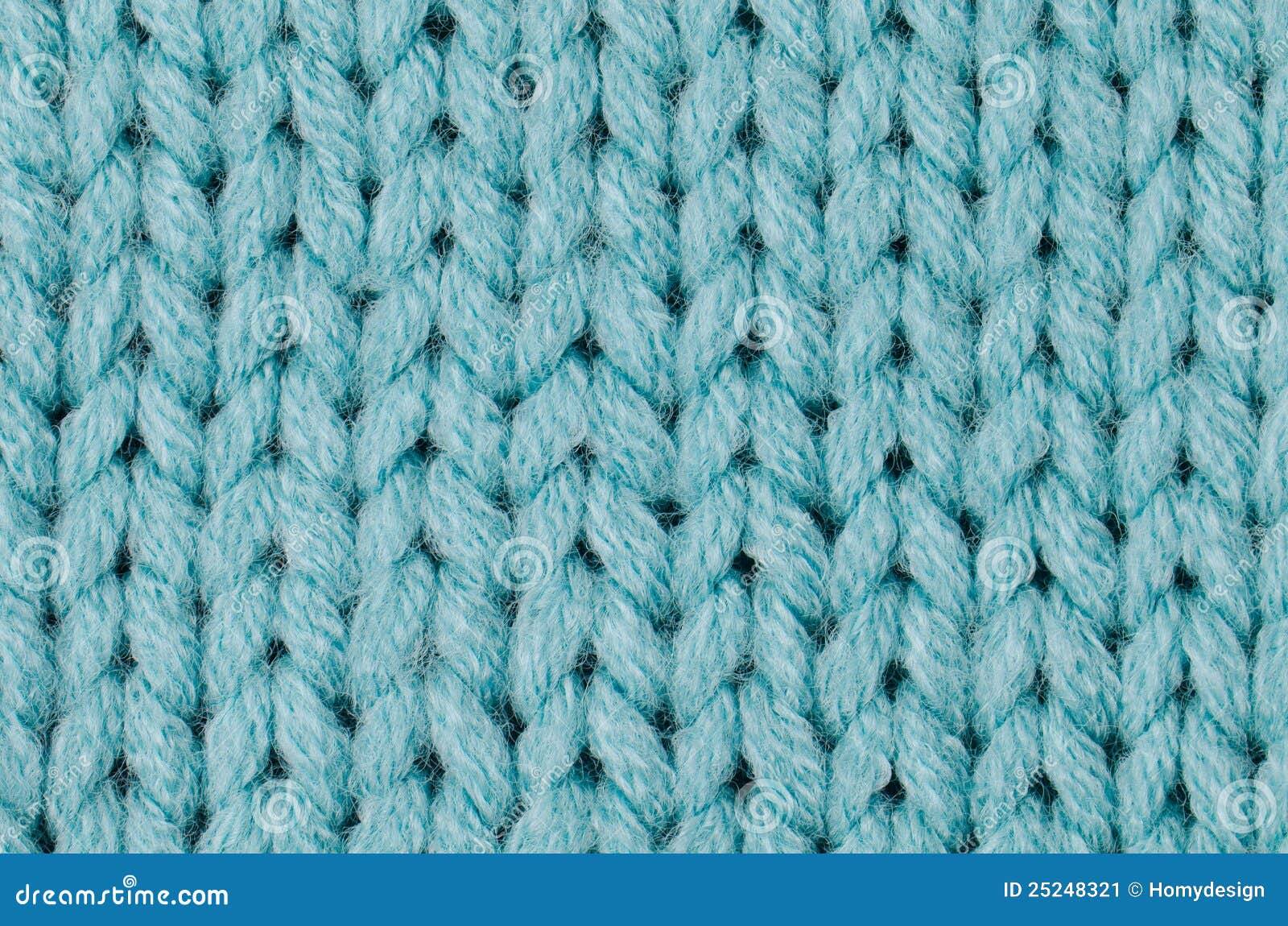 Blue knitted wool stock image. Image of decorative, detail - 25248321