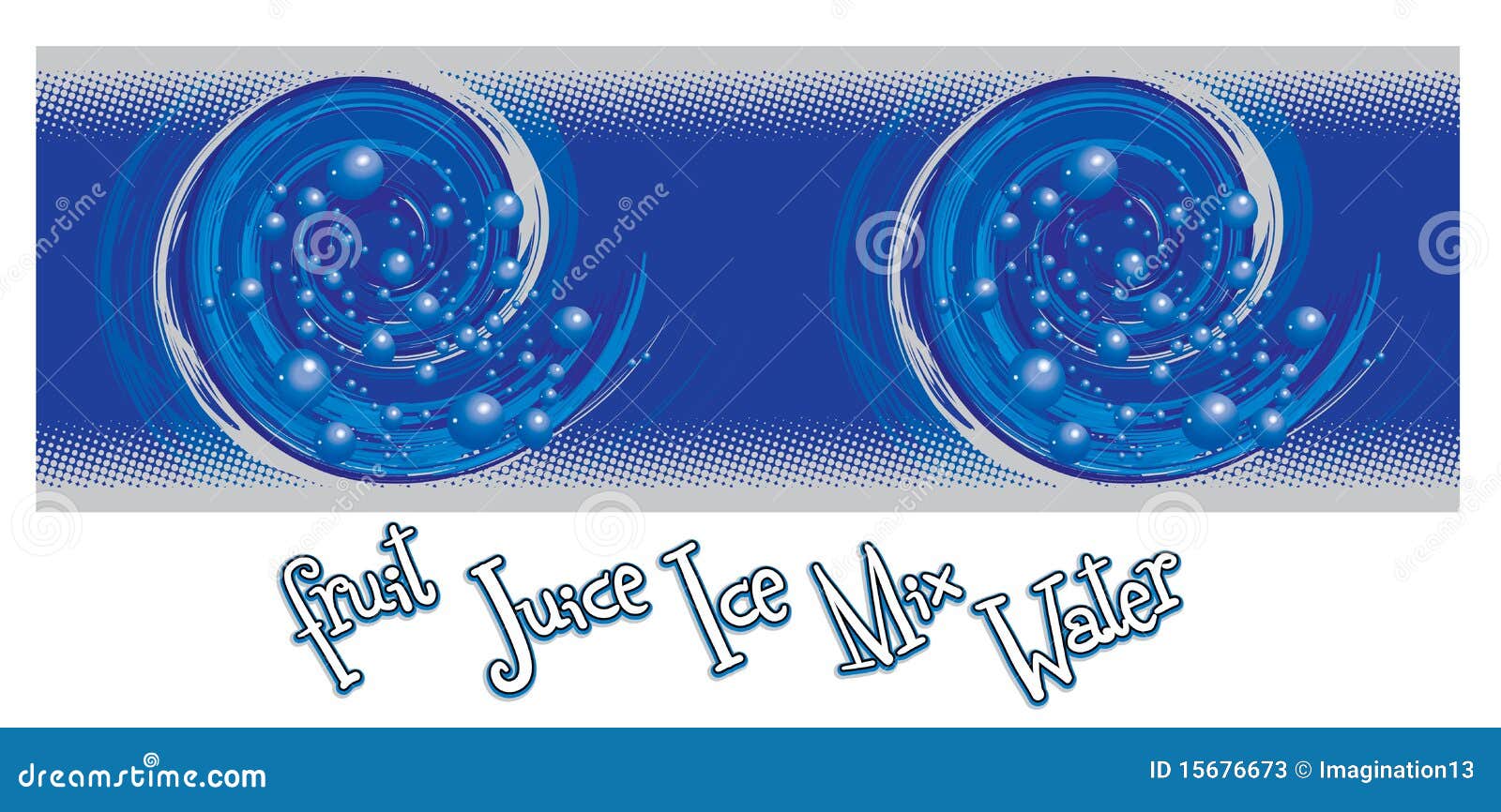 Blue label stock vector. Illustration of glossy, beverage - 15676673