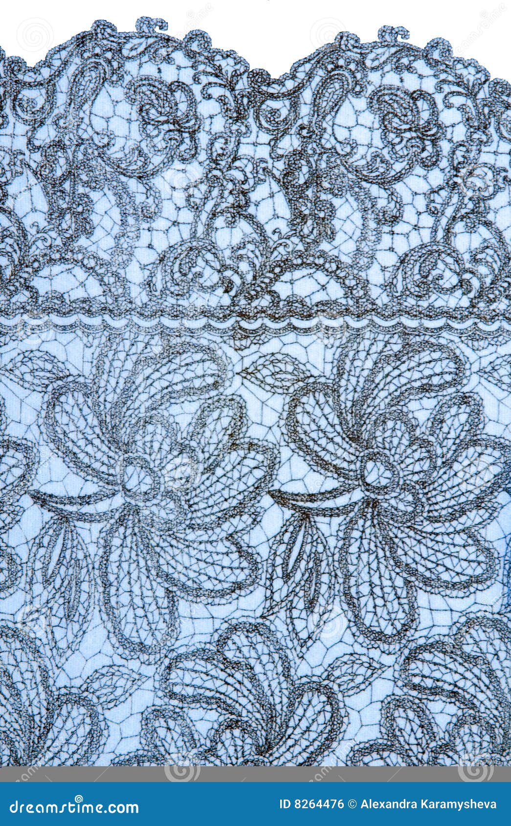 Blue lace stock photo. Image of white, color, crafts, background - 8264476