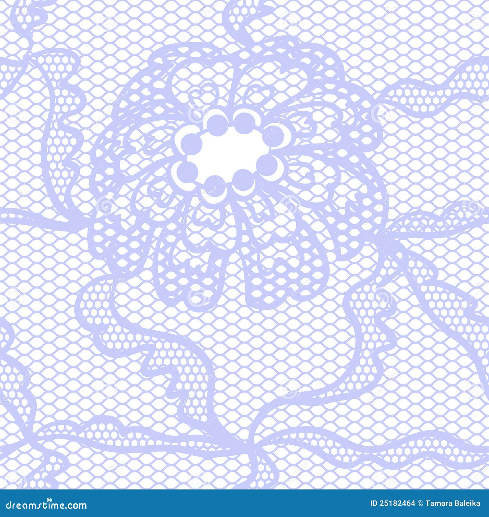 Blue Lace Vector Fabric Seamless Pattern Stock Vector - Illustration of ...
