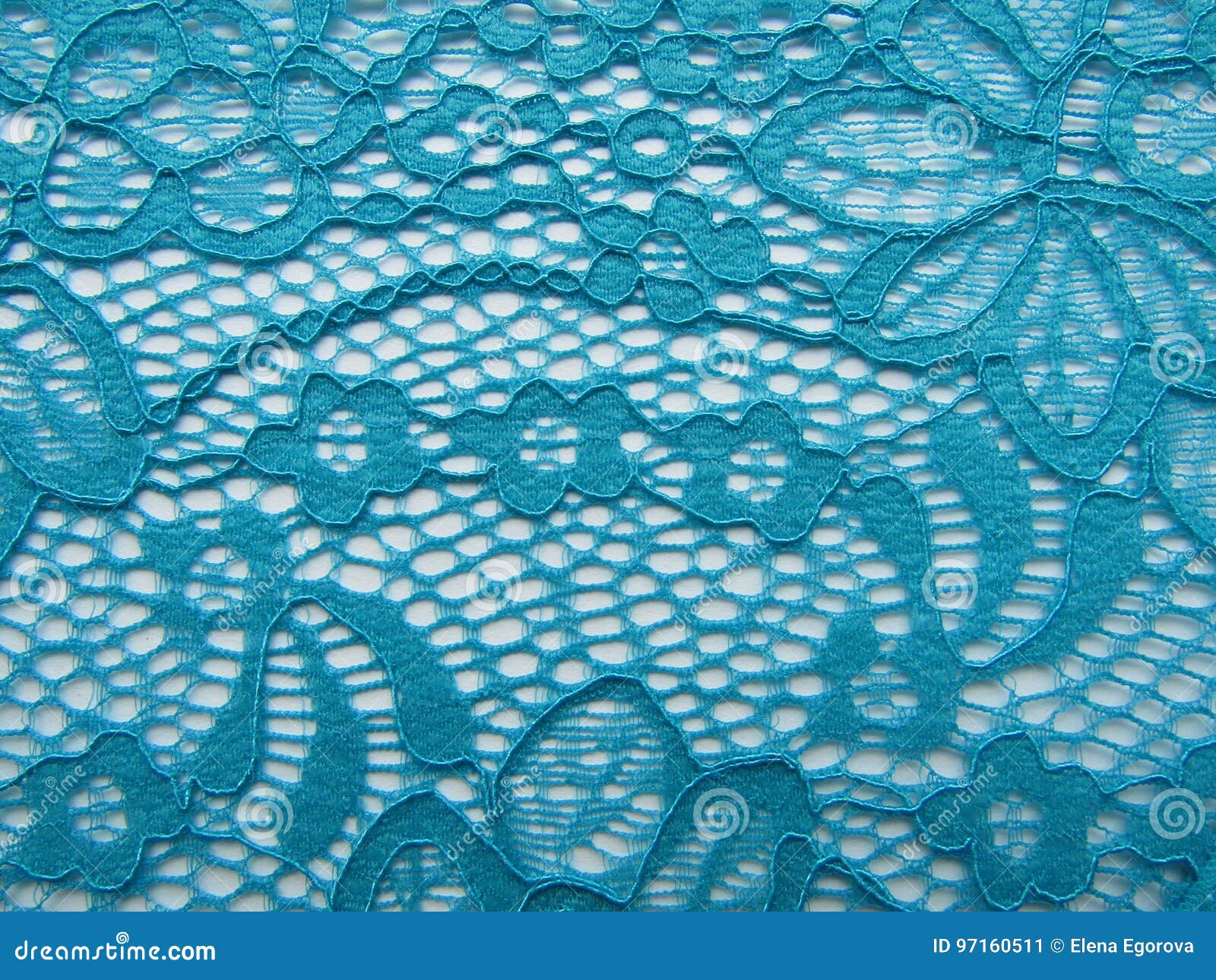 Blue Lace on White, Blue Background Fabric Stock Image - Image of ...