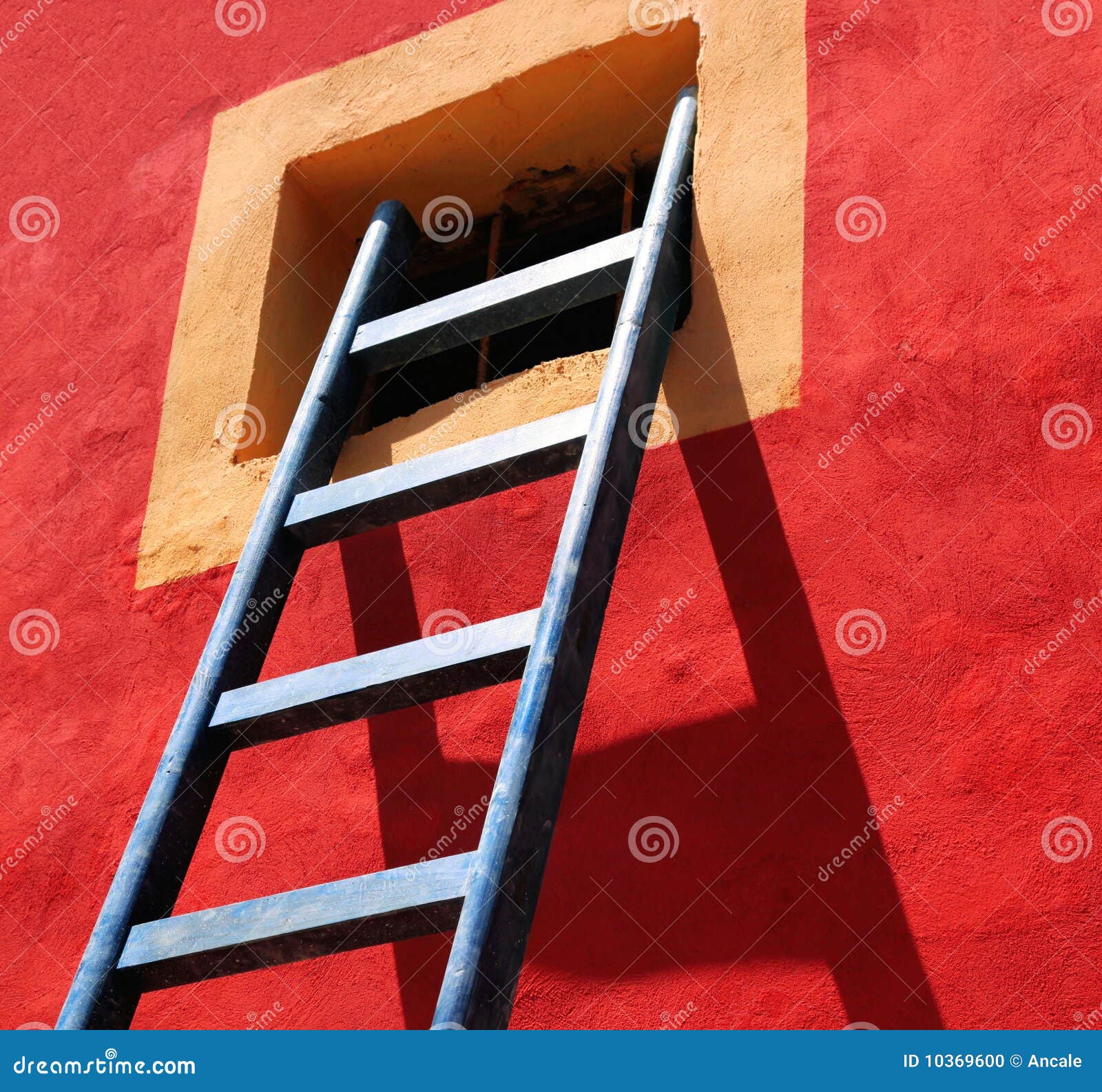 Blue Ladder Royalty-Free Stock Image | CartoonDealer.com #10369600