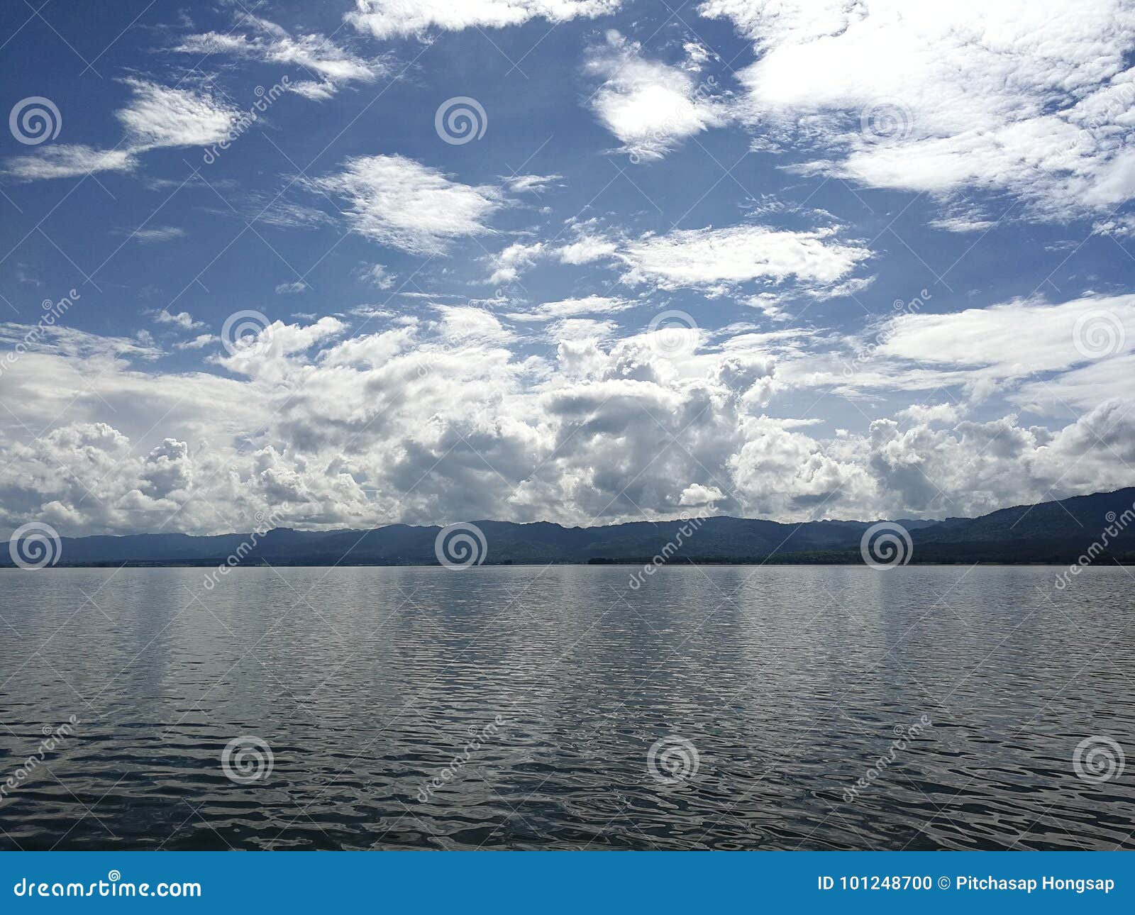 Blue lake stock photo. Image of lake, daylight, blue - 101248700
