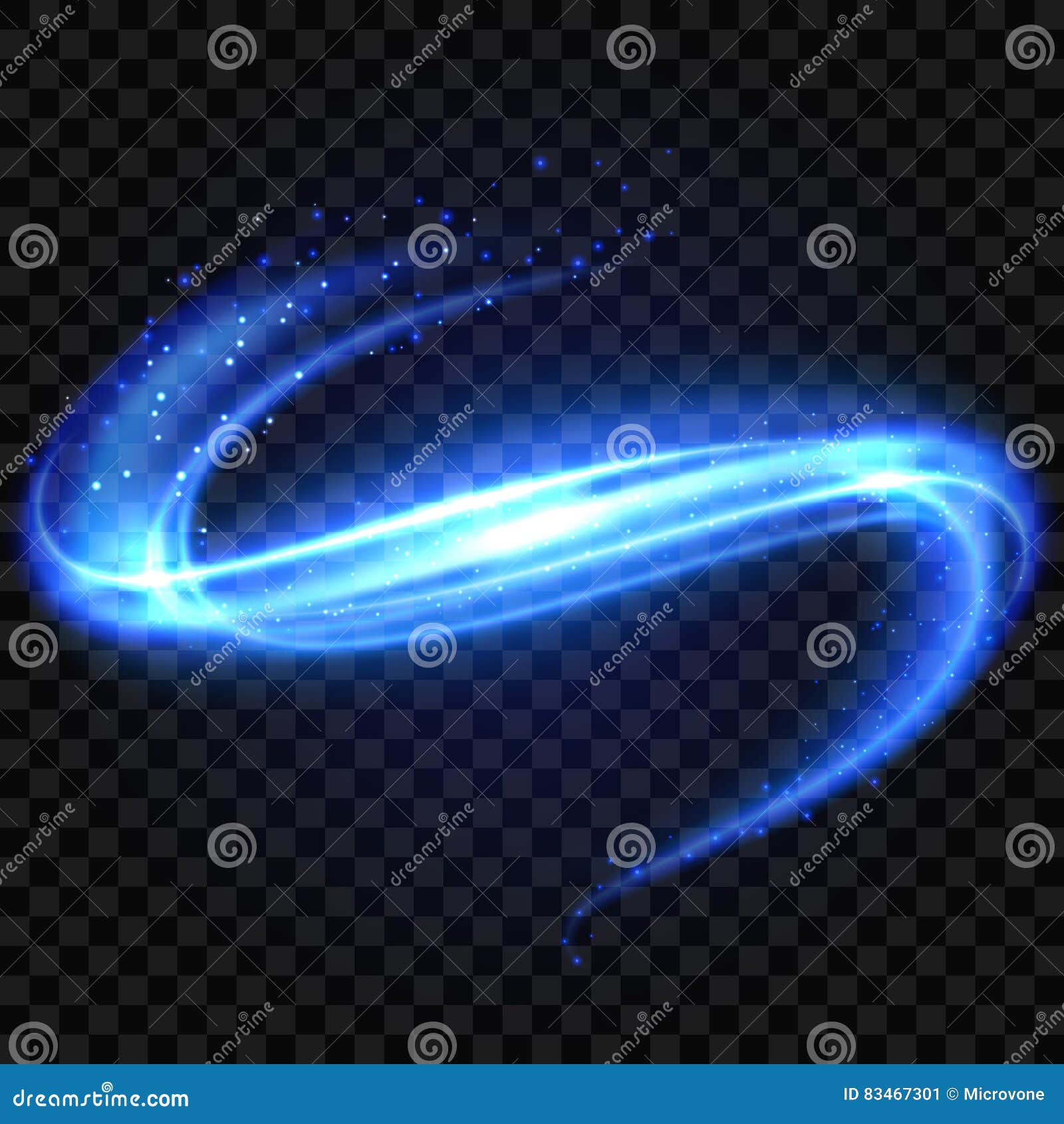 Energy Flow Vector Illustration | CartoonDealer.com #20786366