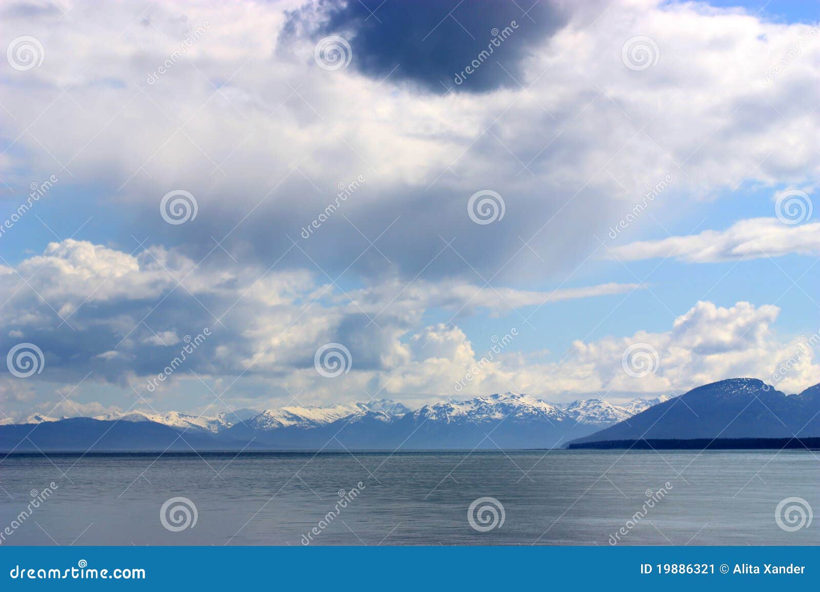 Blue Landscape stock image. Image of cold, hill, beauty - 19886321