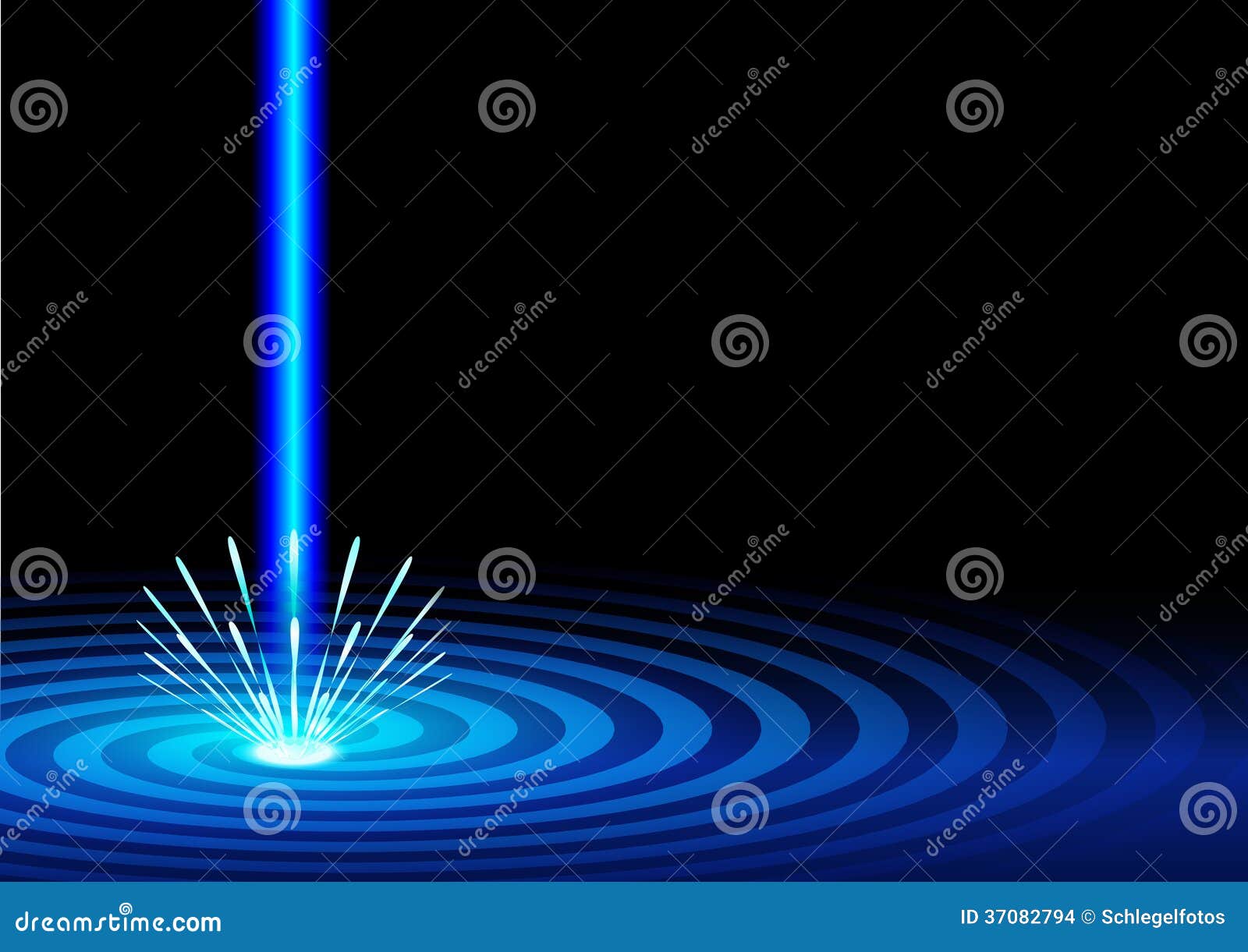 Blue laser background stock illustration. Illustration of effect - 37082794