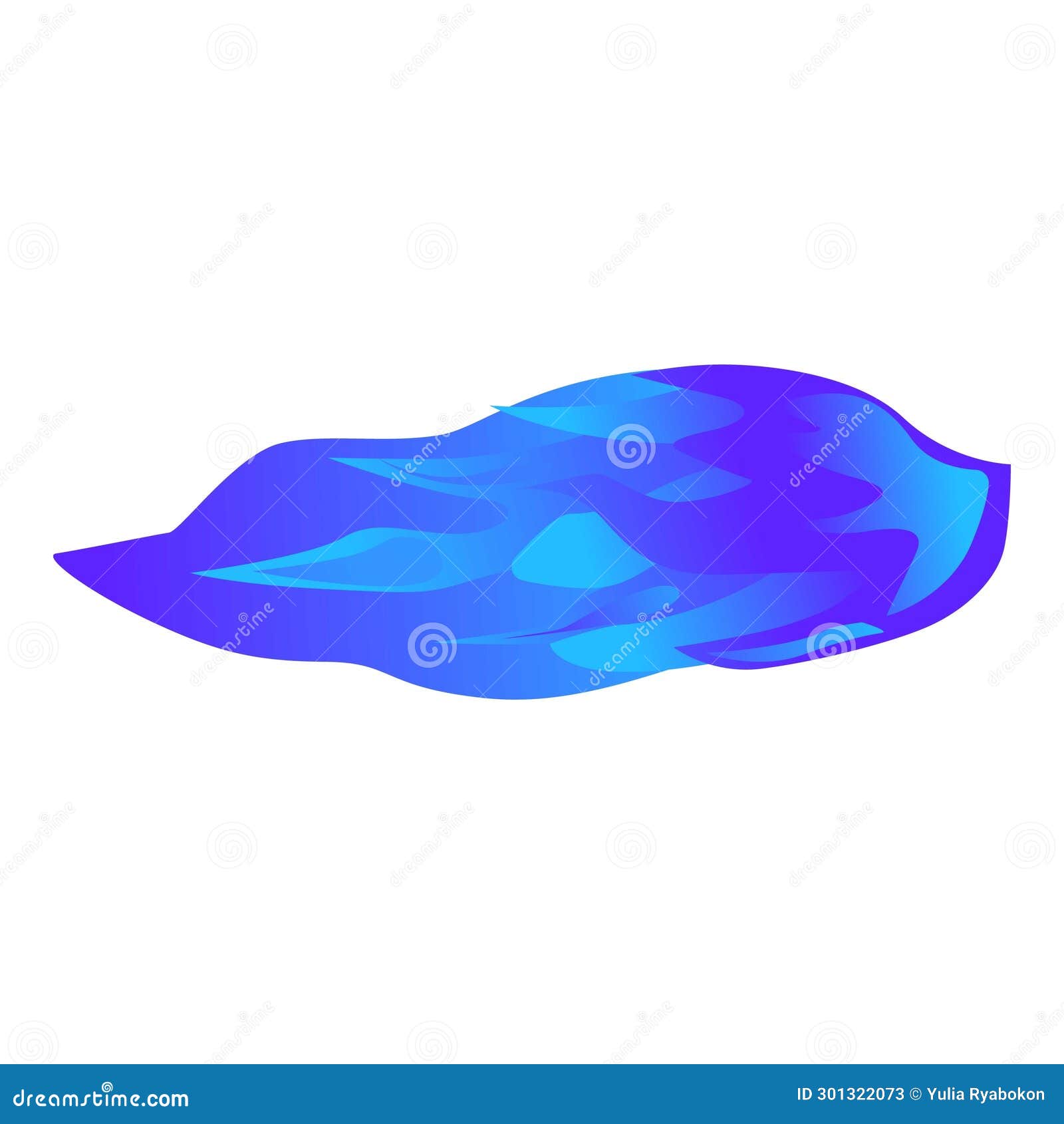 Blue Laser Beam Icon Cartoon Vector. Spark Guide Stock Vector ...