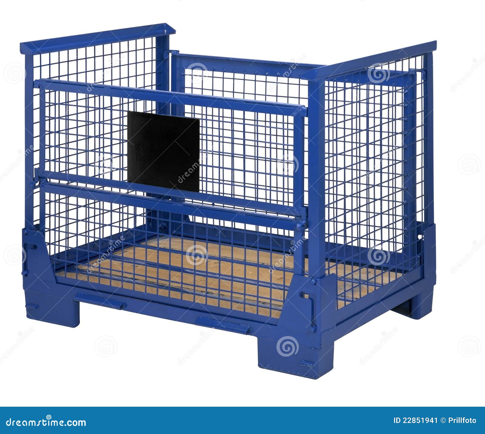 Blue lattice box stock image. Image of durable, packaging - 22851941