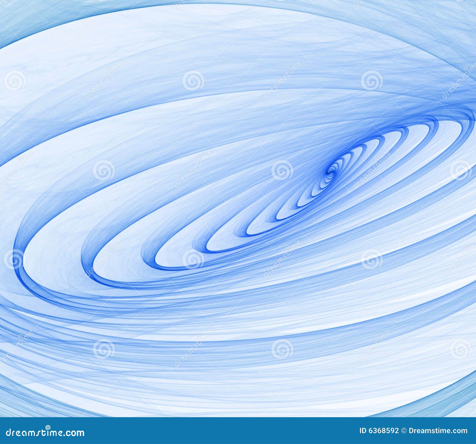 Blue Layered Curl Abstract stock illustration. Illustration of ...