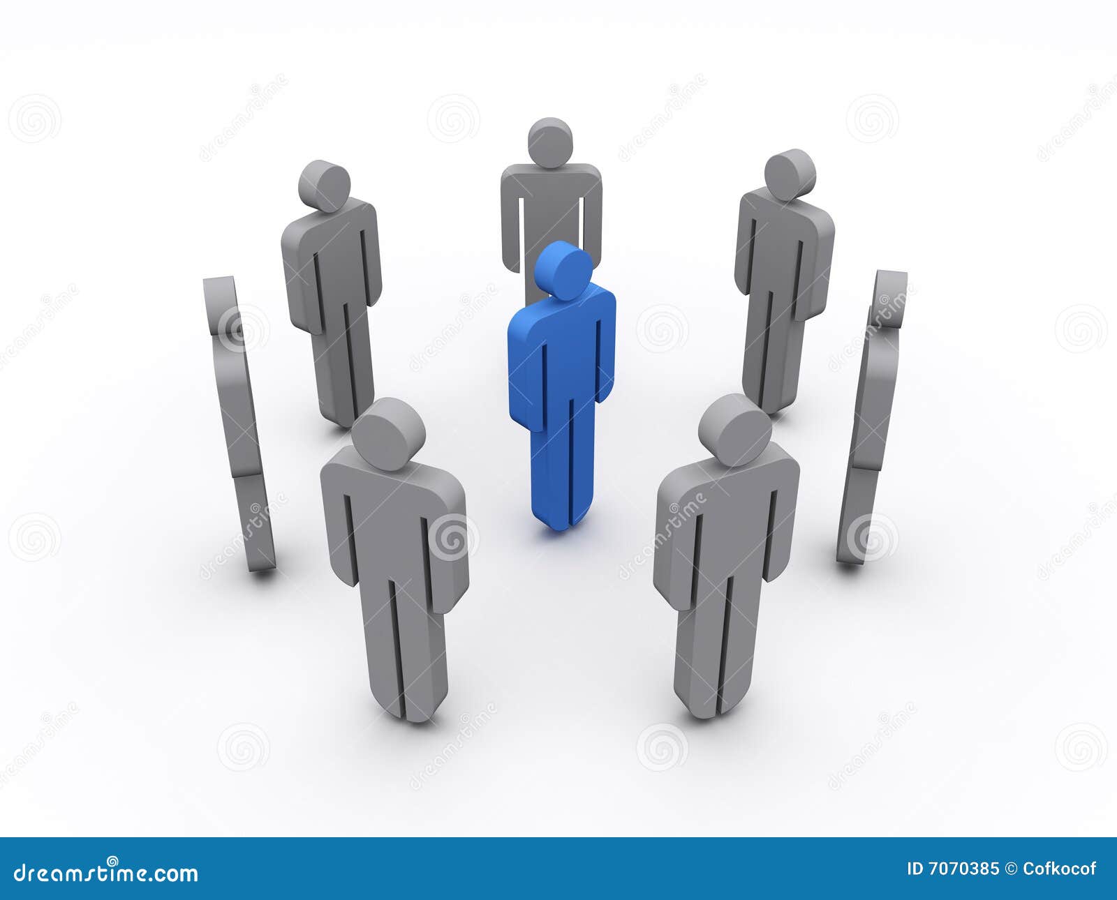 Blue Leader Stock Photo | CartoonDealer.com #16740192