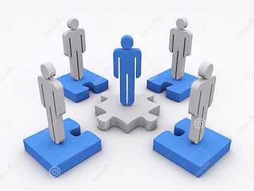 Blue leader stock illustration. Illustration of leader - 7159710