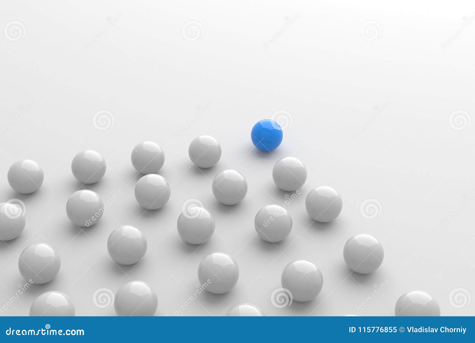 Blue leader ball stock illustration. Illustration of ball - 115776855