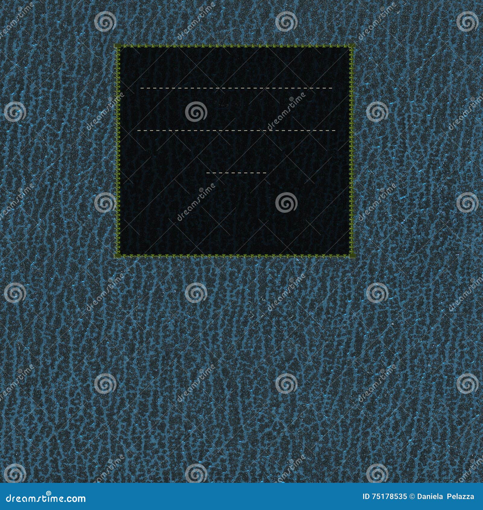 Blue leather cover stock image. Image of book, dark, ornament - 75178535