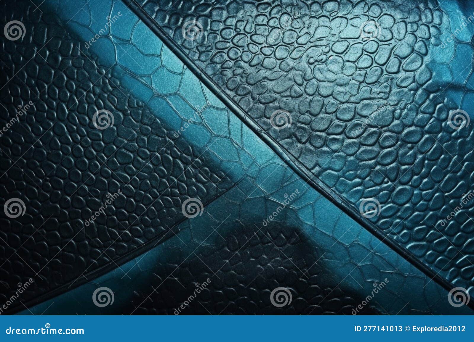 Blue Leather Grudge Texture Background Stock Illustration ...