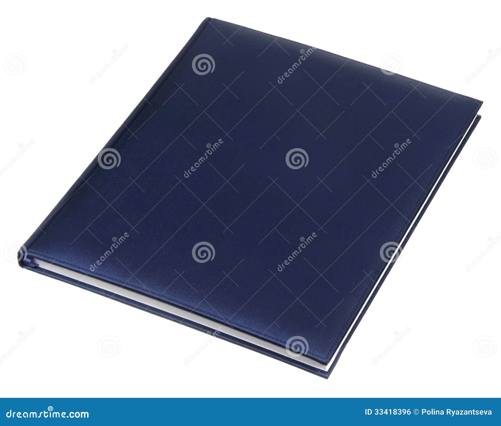 Blue leather notebook stock photo. Image of book, note - 33418396