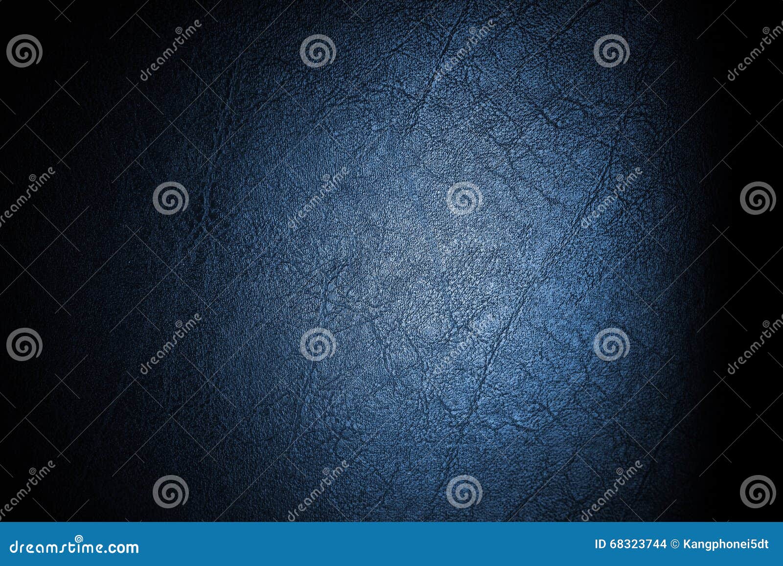 Blue Leather for Texture Background from Office Chair Stock Photo ...