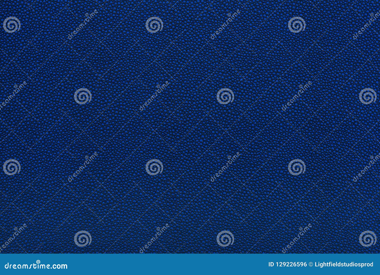 Close Up View of Blue Leather Stock Photo - Image of dots, texture ...