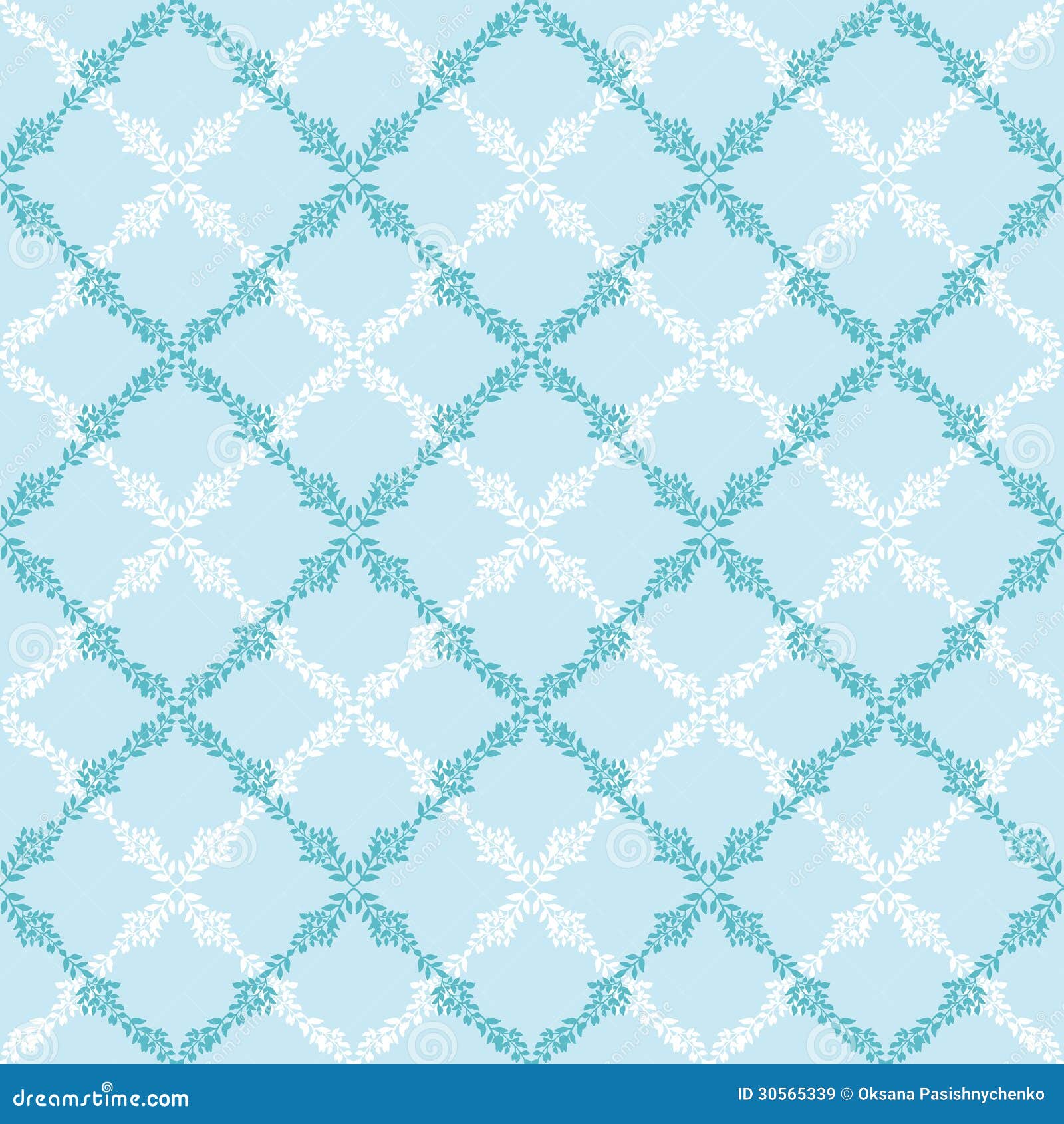 Light Blue Diamond Background