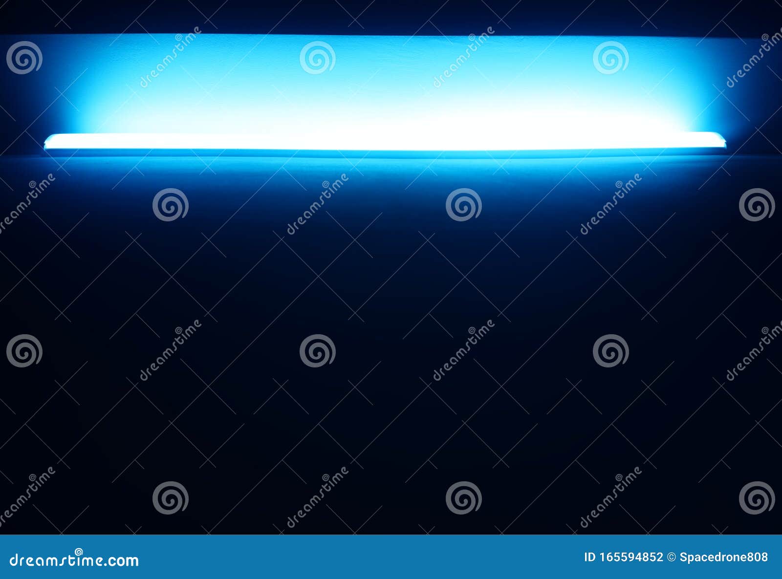 Blue Led Lamp Illumination Background Stock Photo - Image of pink ...