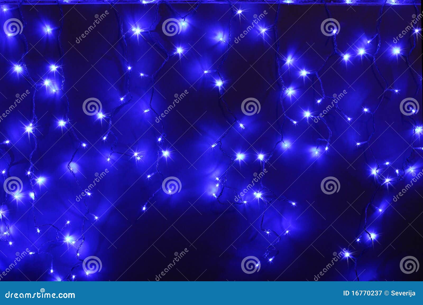 Blue led lights stock image. Image of lighting, abstract - 16770237