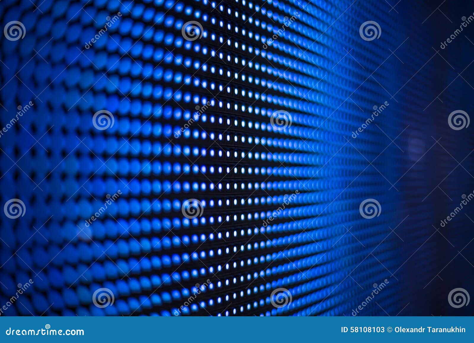 Blue Led Screen Mesh - Radial Blur Stock Image - Image of screens ...