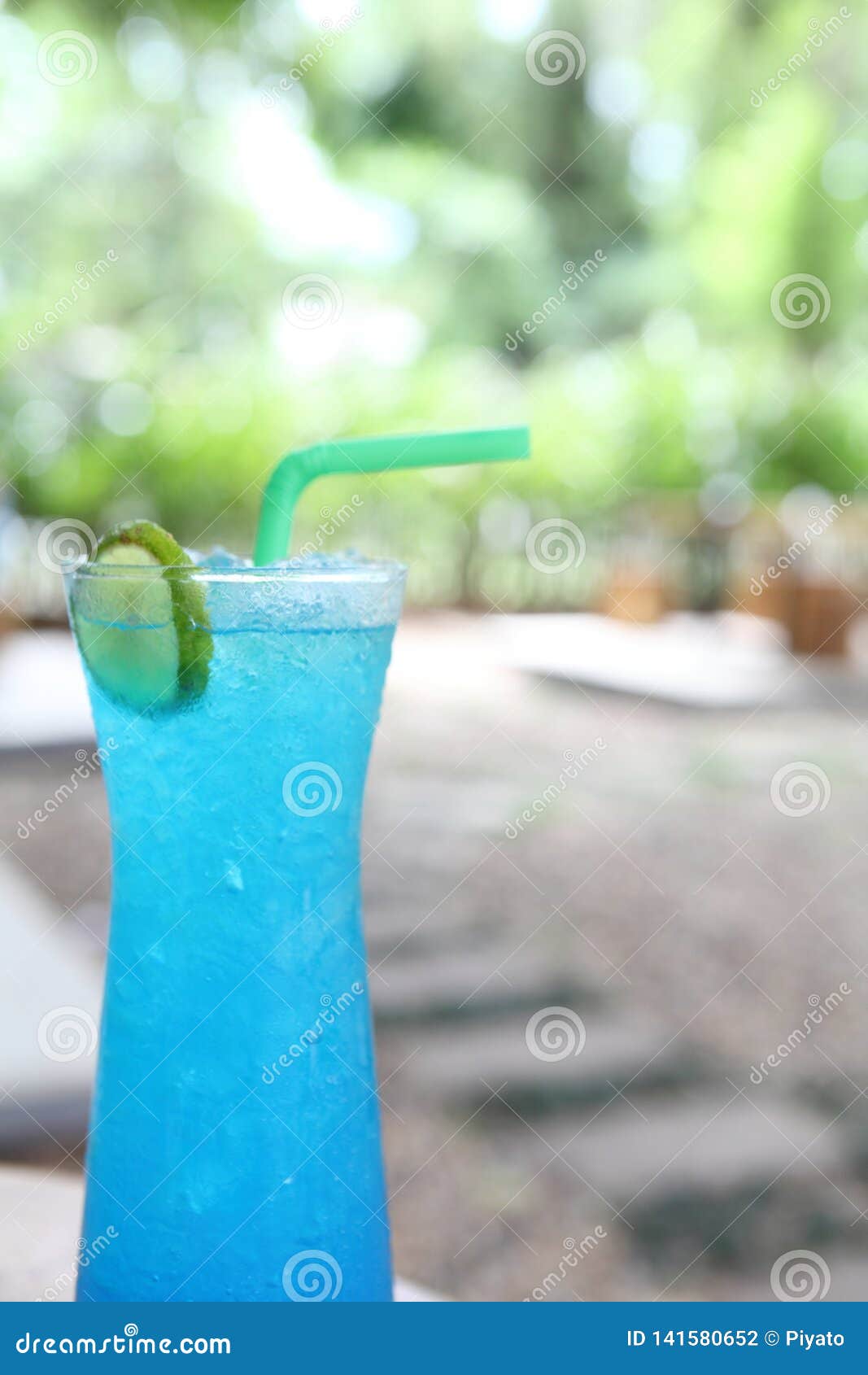 Blue lemon soda drink stock photo. Image of clear, alcohol - 141580652